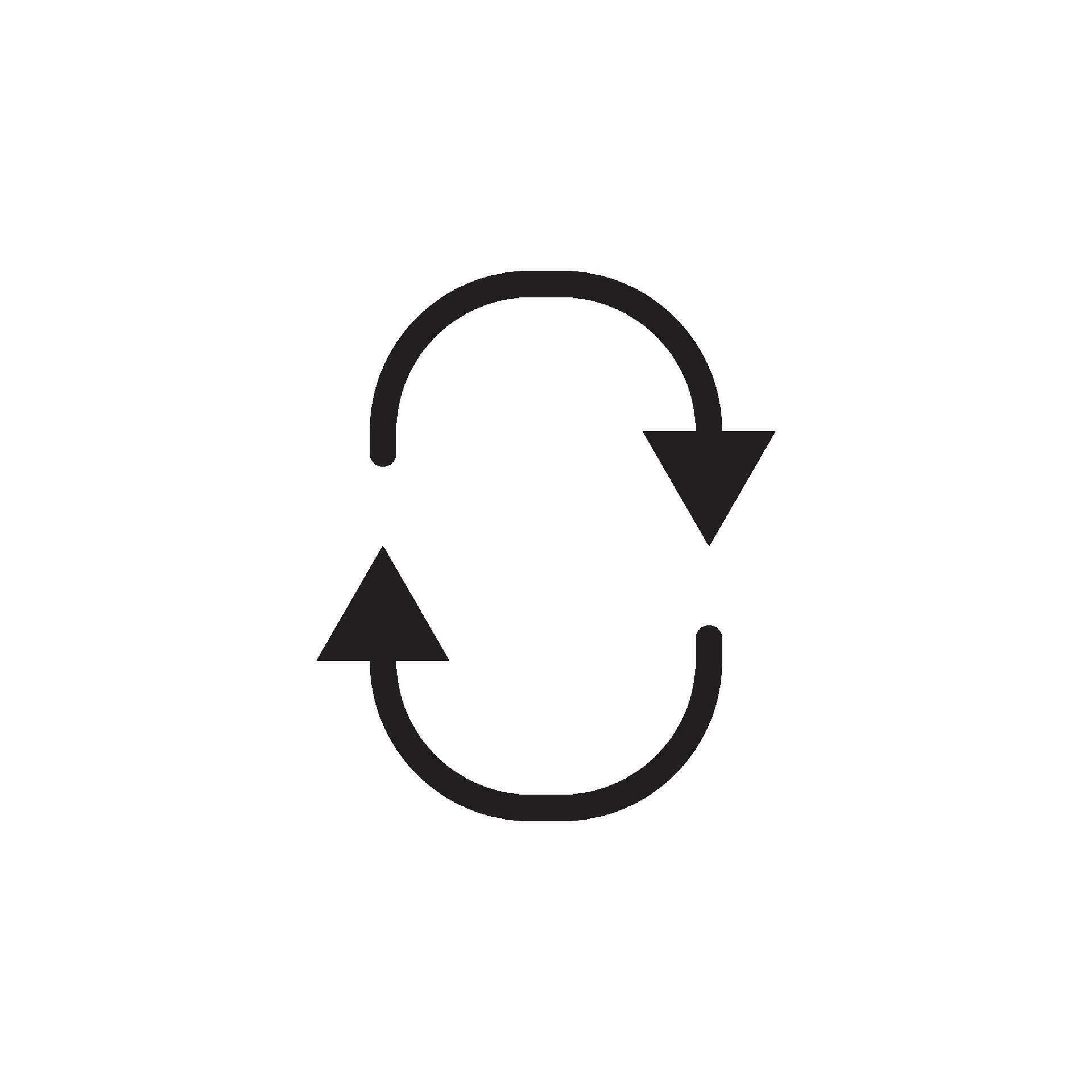 loop icon vector 28538224 Vector Art at Vecteezy