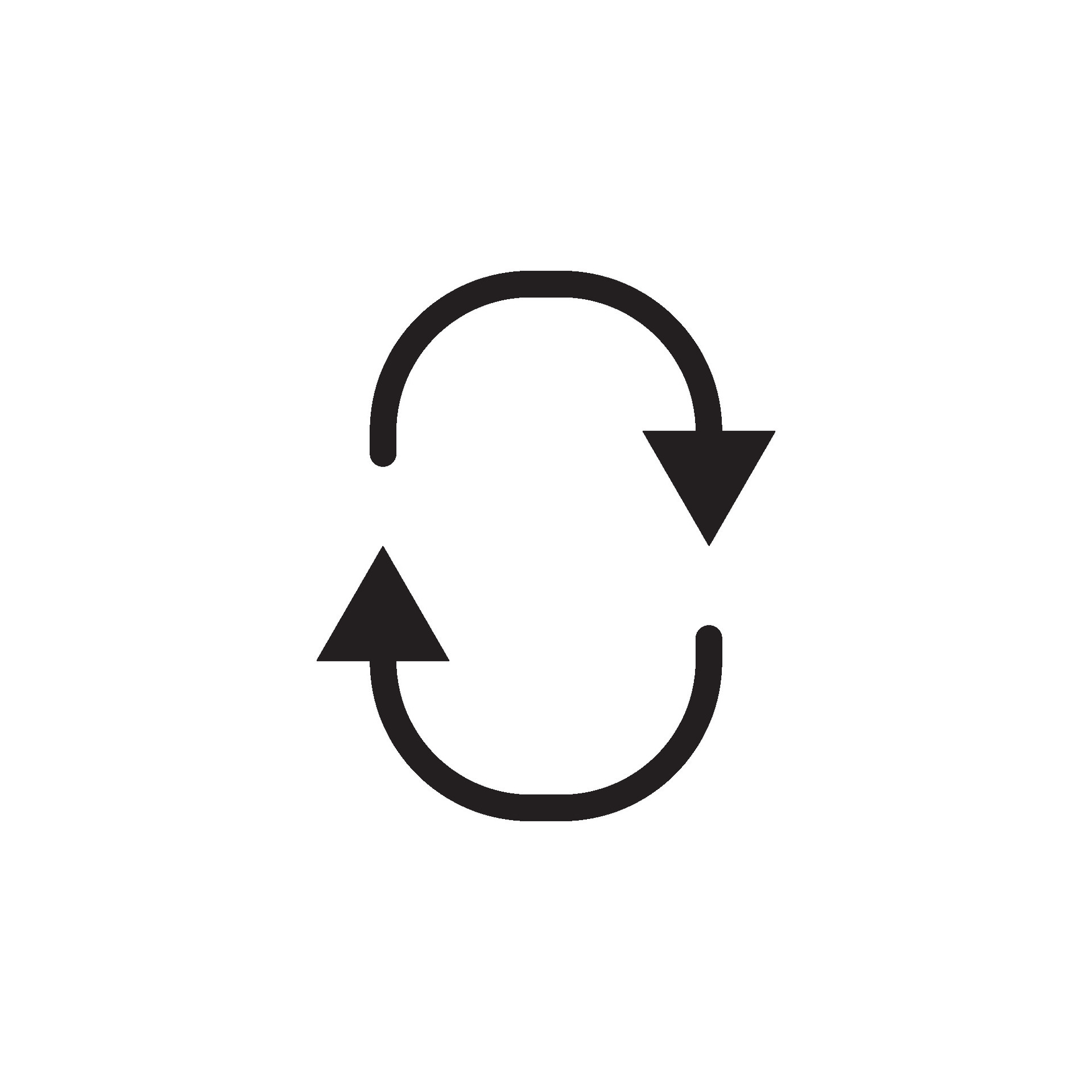 loop icon vector 28538224 Vector Art at Vecteezy