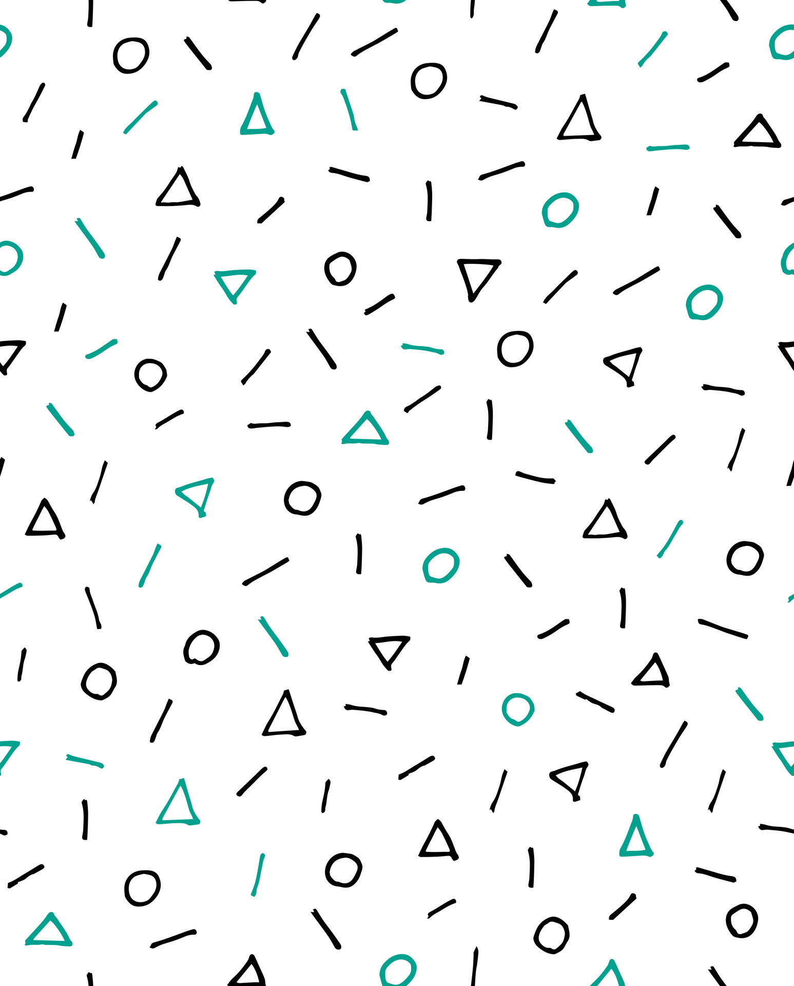 a pattern with geometric shapes and triangles 28539223 Vector Art at ...