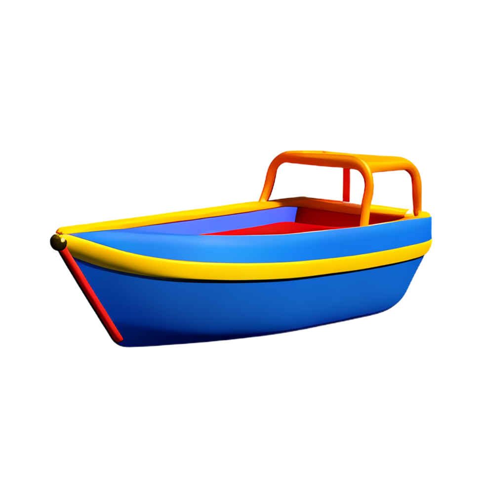 Boat 3d Rendering Icon Illustration 28540109 Png