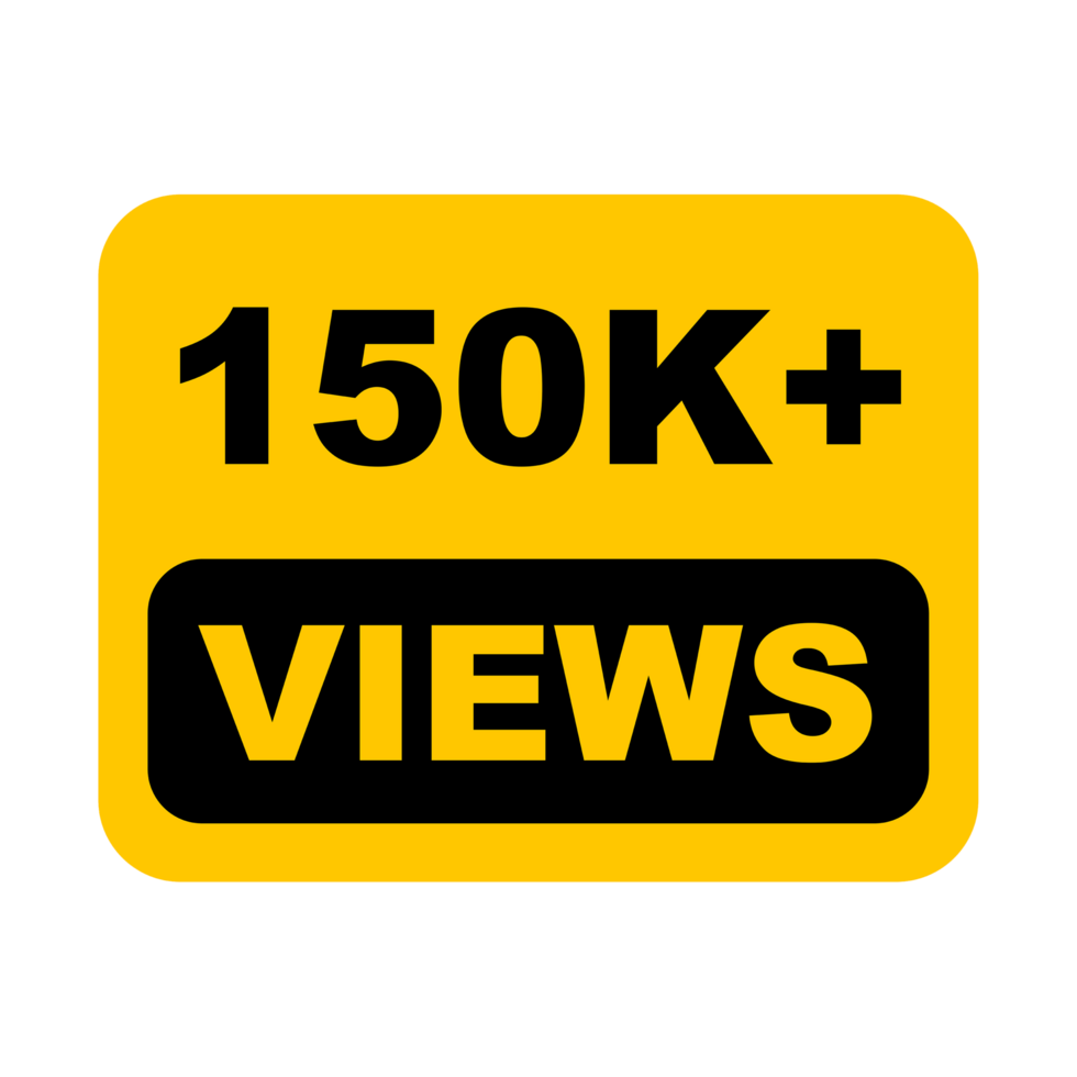150k 150k Views 150k Views Png 28542015 PNG 150k-150k-views-150k-views-png-28542015-png