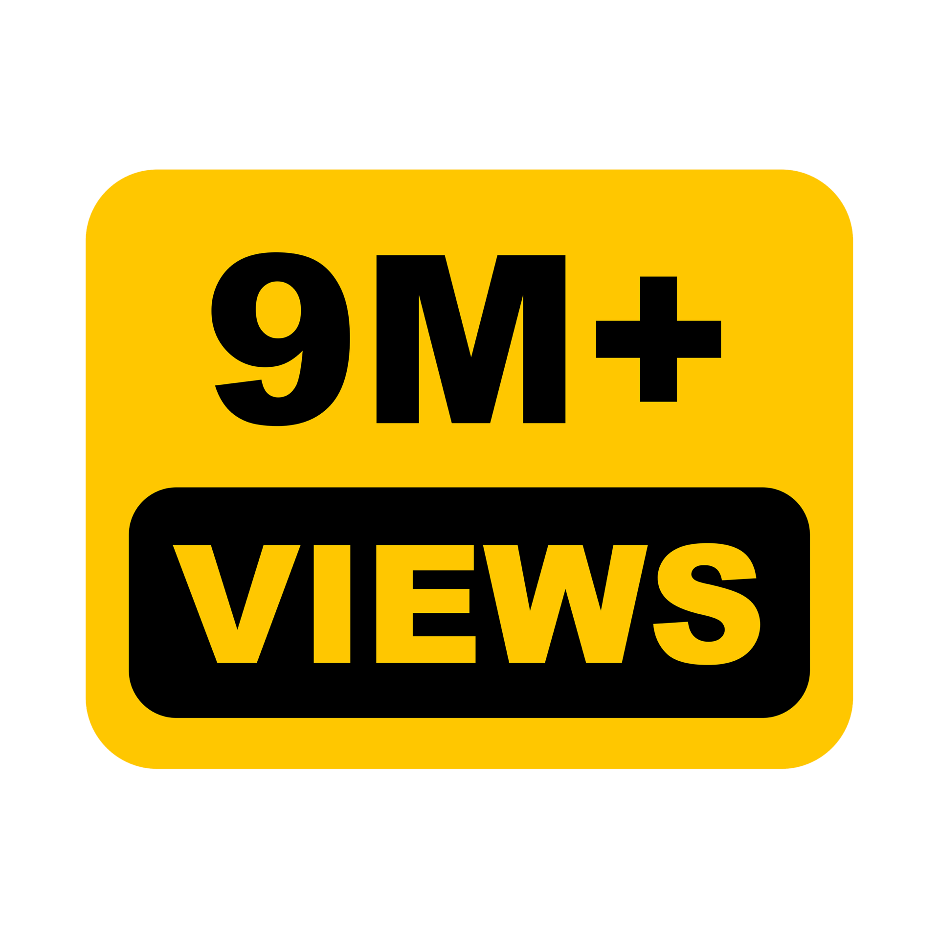 9M, 9M Views, 9M Views Png 28542059 PNG