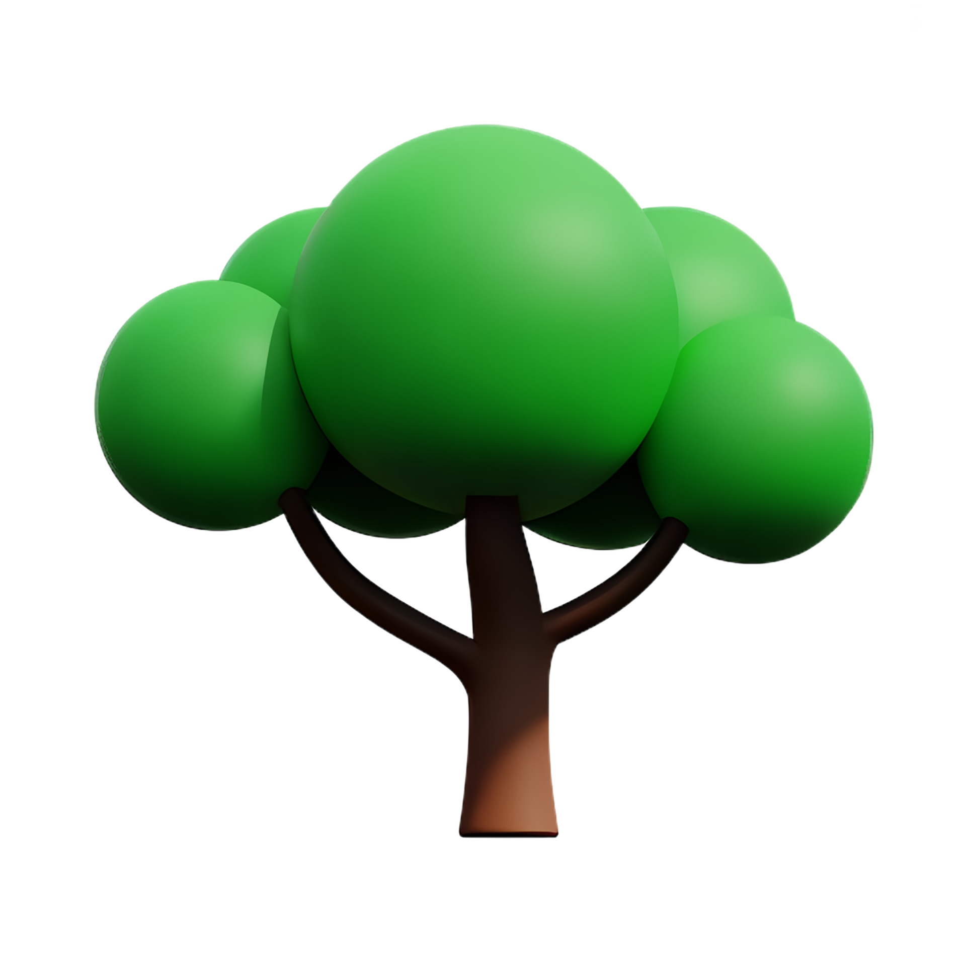 Tree 3d icon illustration 28542259 PNG