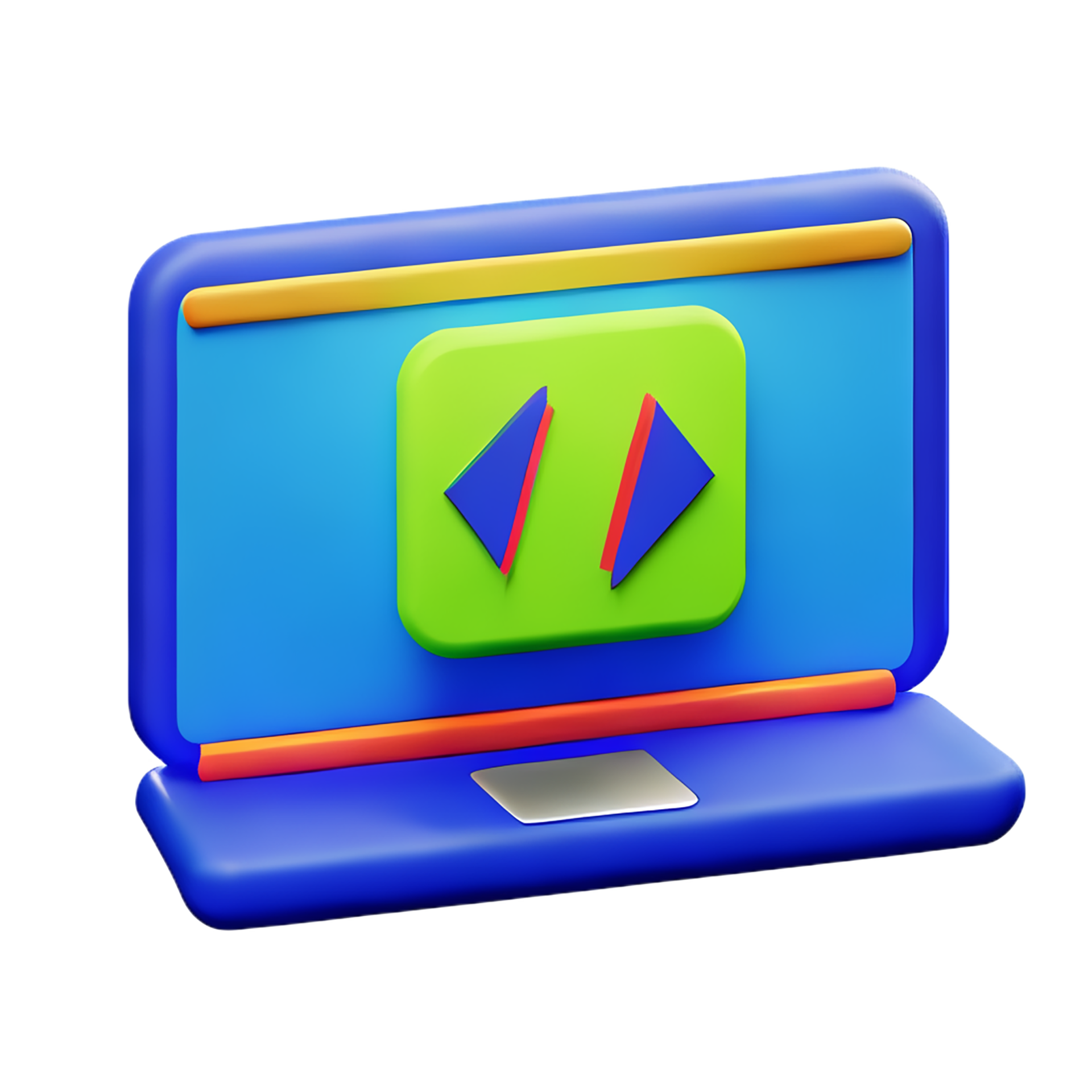 coding 3d rendering icon illustration 28542705 PNG
