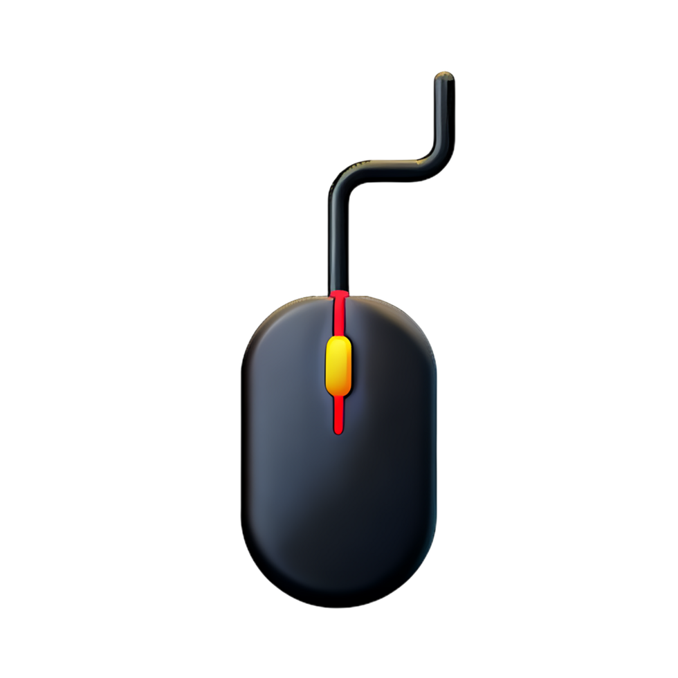 Mouse 3d Rendering Icon Illustration 28542718 Png