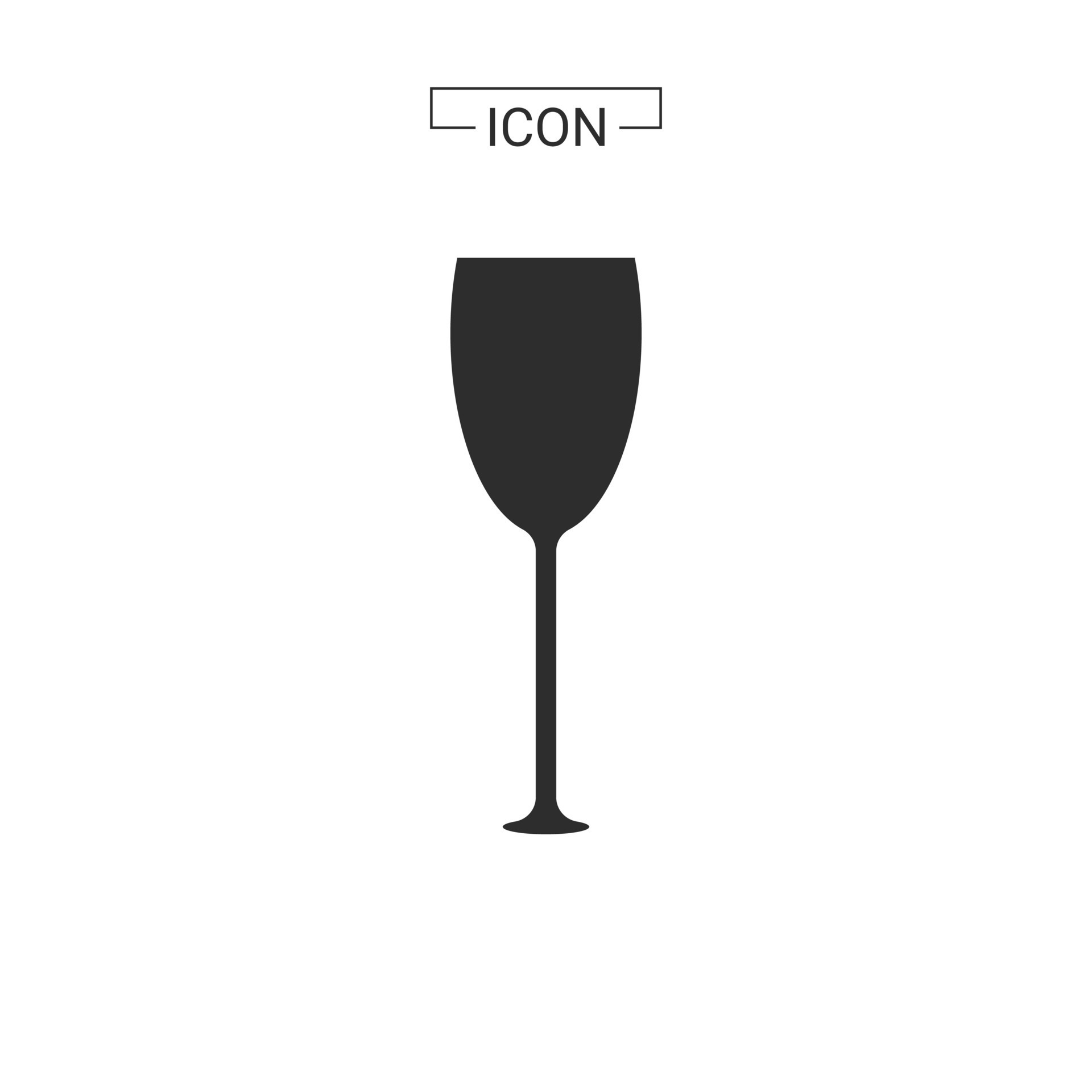 wine glass with water and Line and fill 28546059 Vector Art at Vecteezy