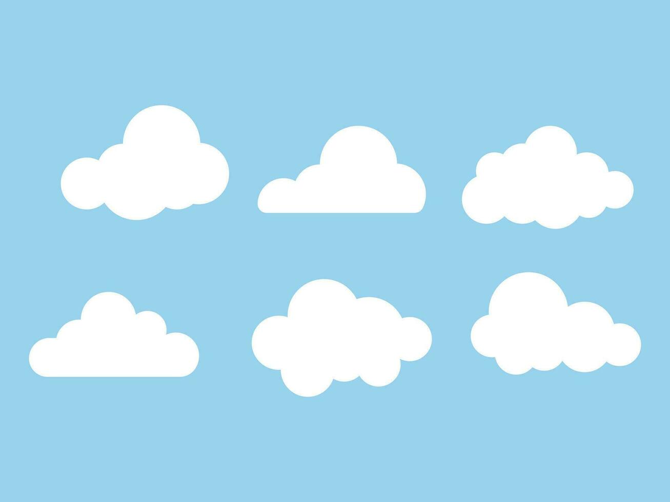 Free vector cloud sticker clipart vector set, flat design 28549496 ... Free vector cloud sticker clipart vector set, flat design 28549496 ...