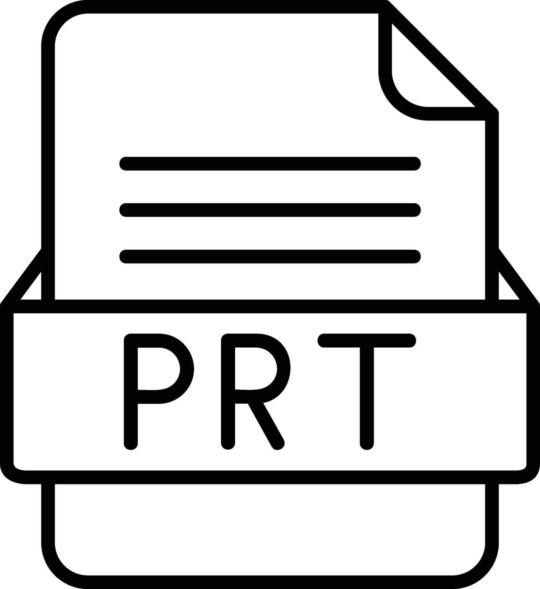 PRT File Format Line Icon 28550914 Vector Art at Vecteezy PRT File Format Line Icon 28550914 Vector Art at Vecteezy