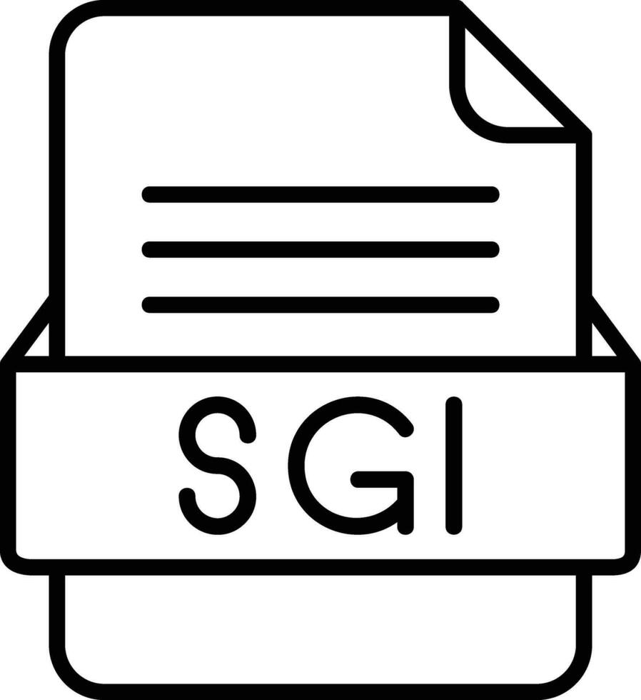 sig archivo formato línea icono 28551212 Vector en Vecteezy