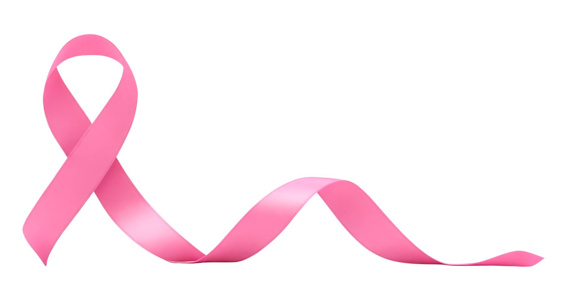 Pink ribbon breast cancer isolated on transparent background. Copy ... Pink ribbon breast cancer isolated on transparent background. Copy ...