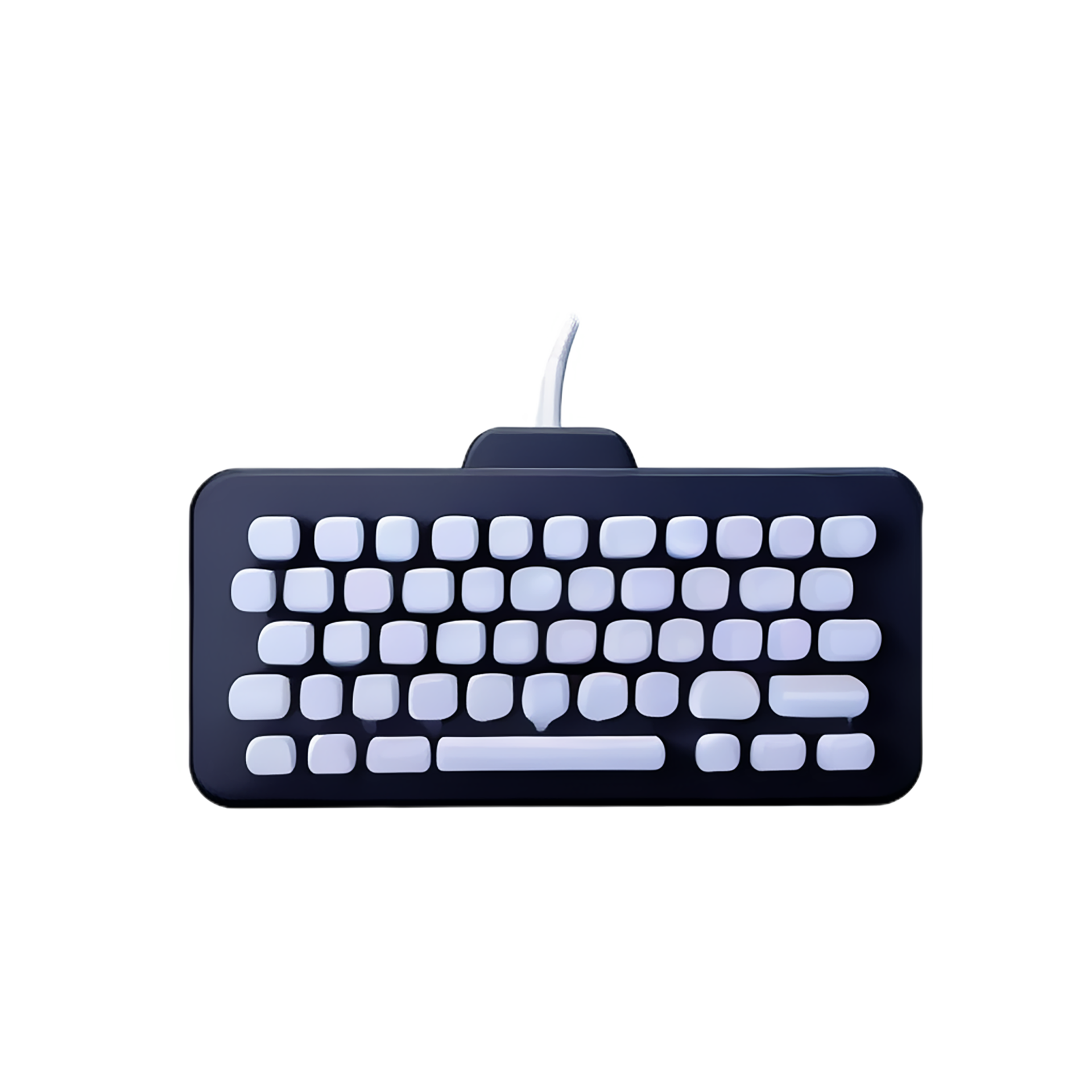 keyboard 3d rendering icon illustration 28567884 PNG