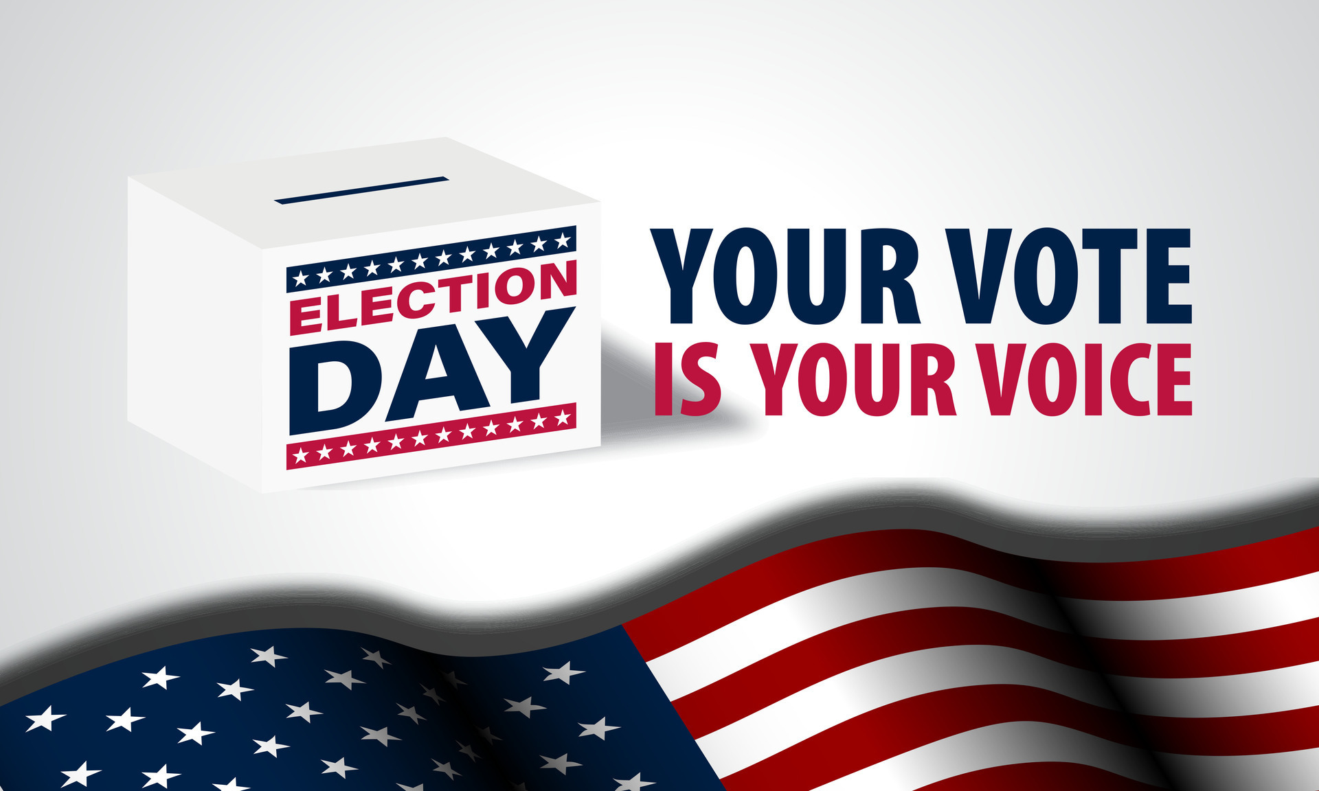 United States Election Date November 7 Background Vector Illustration ...