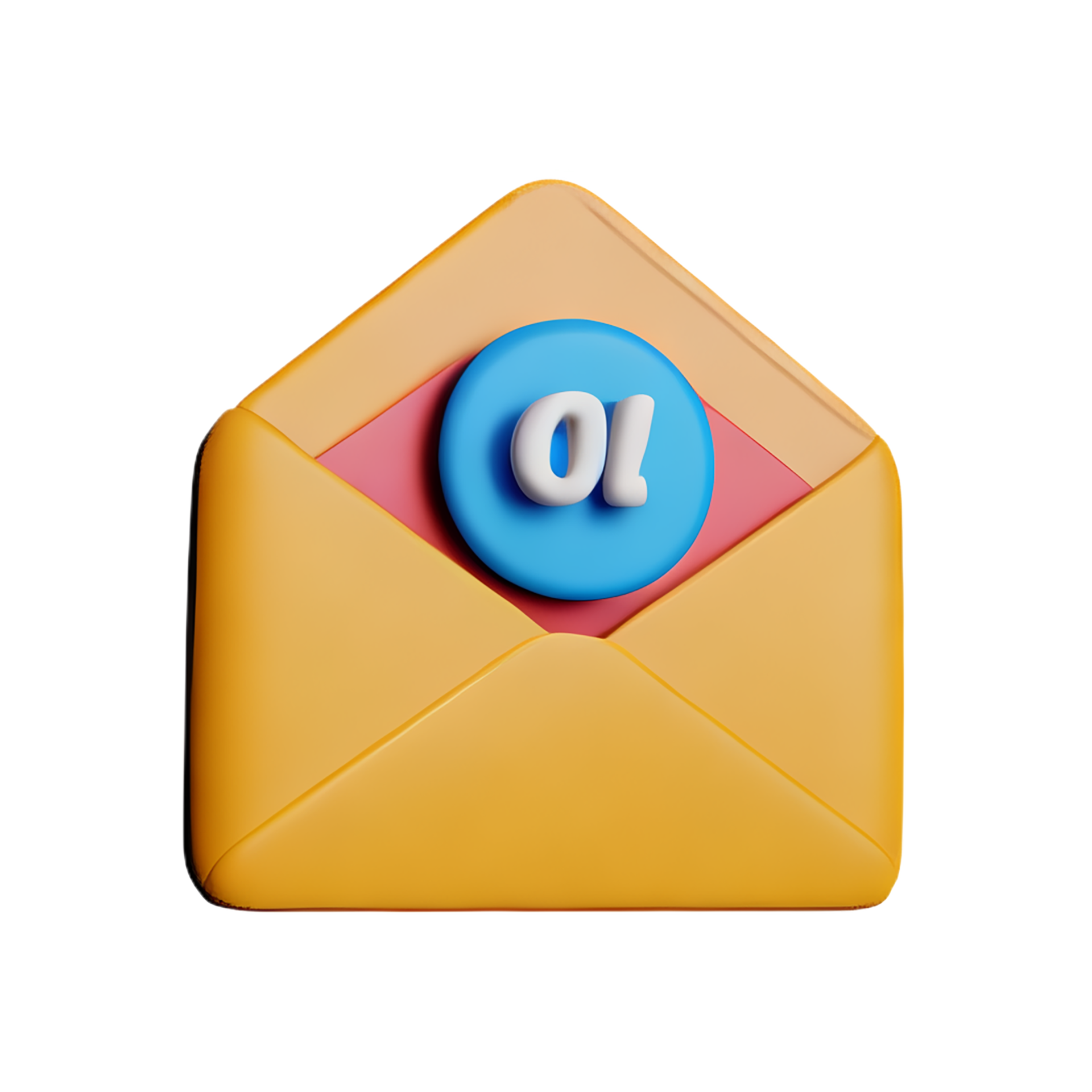 mail 3d rendering icon illustration 28574695 PNG