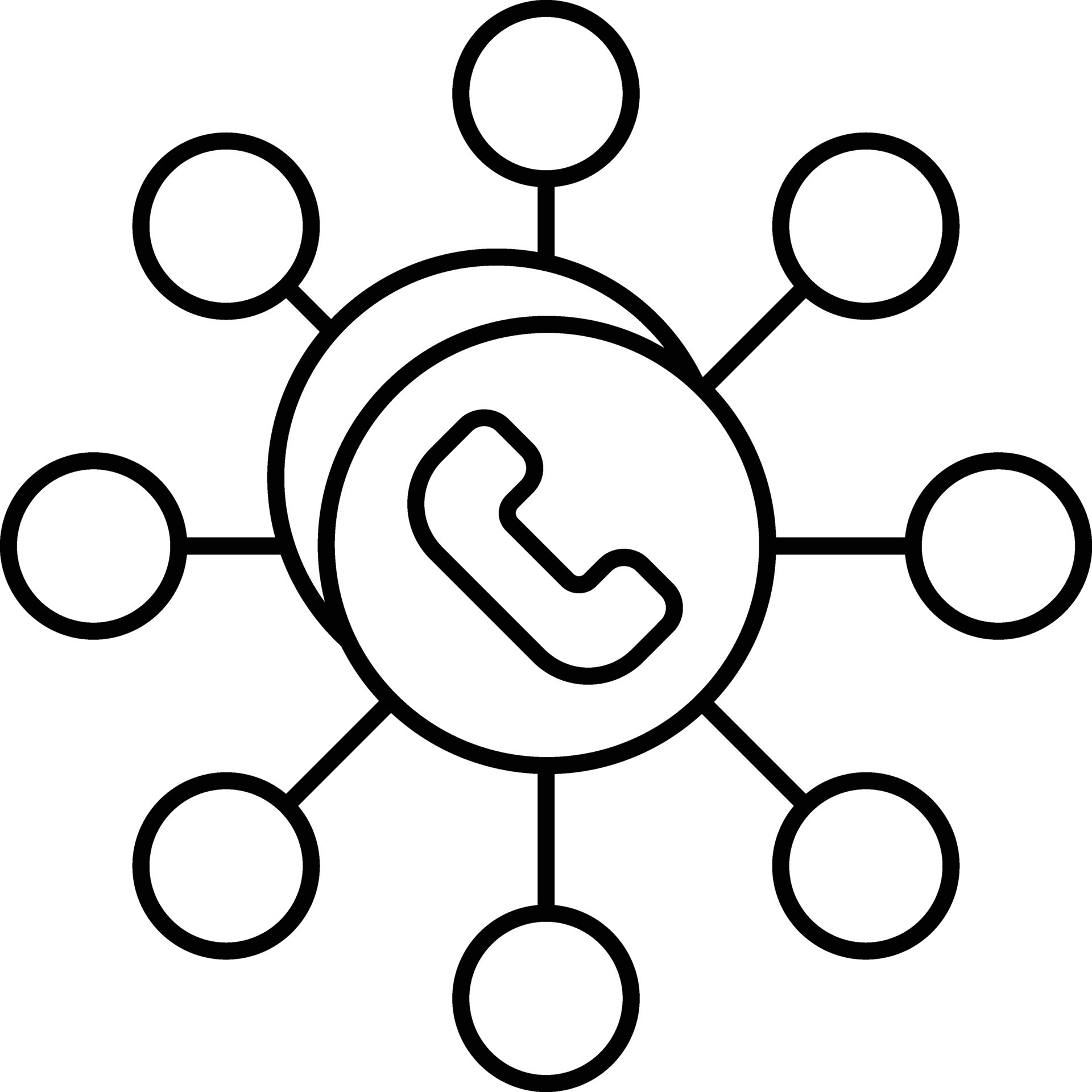 telecommunication line icon design style 28577878 Vector Art at Vecteezy