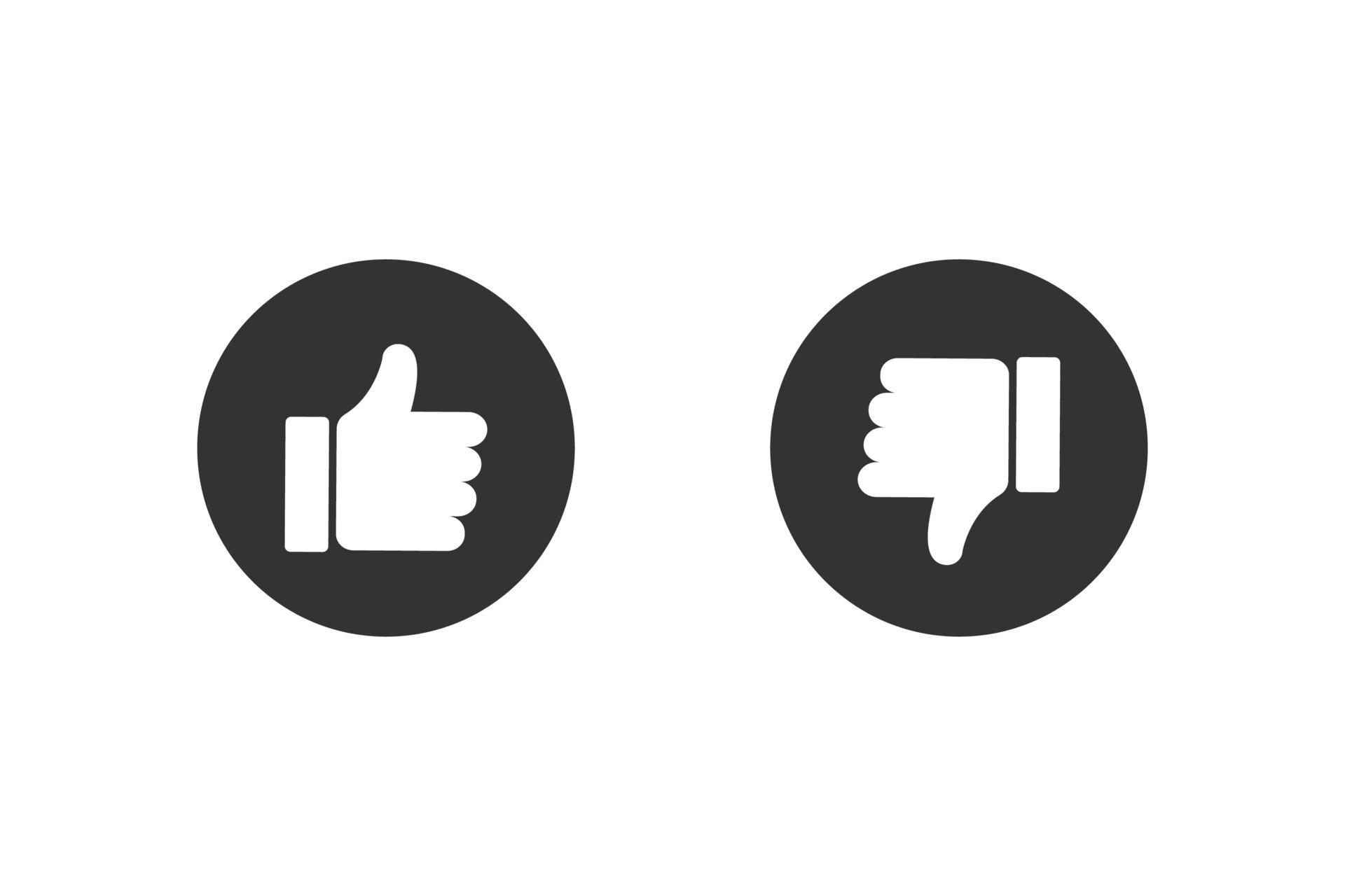 Thumbs Up And Down In Black Good And Bad Sign Finger Up And Down In thumbs-up-and-down-in-black-good-and-bad-sign-finger-up-and-down-in