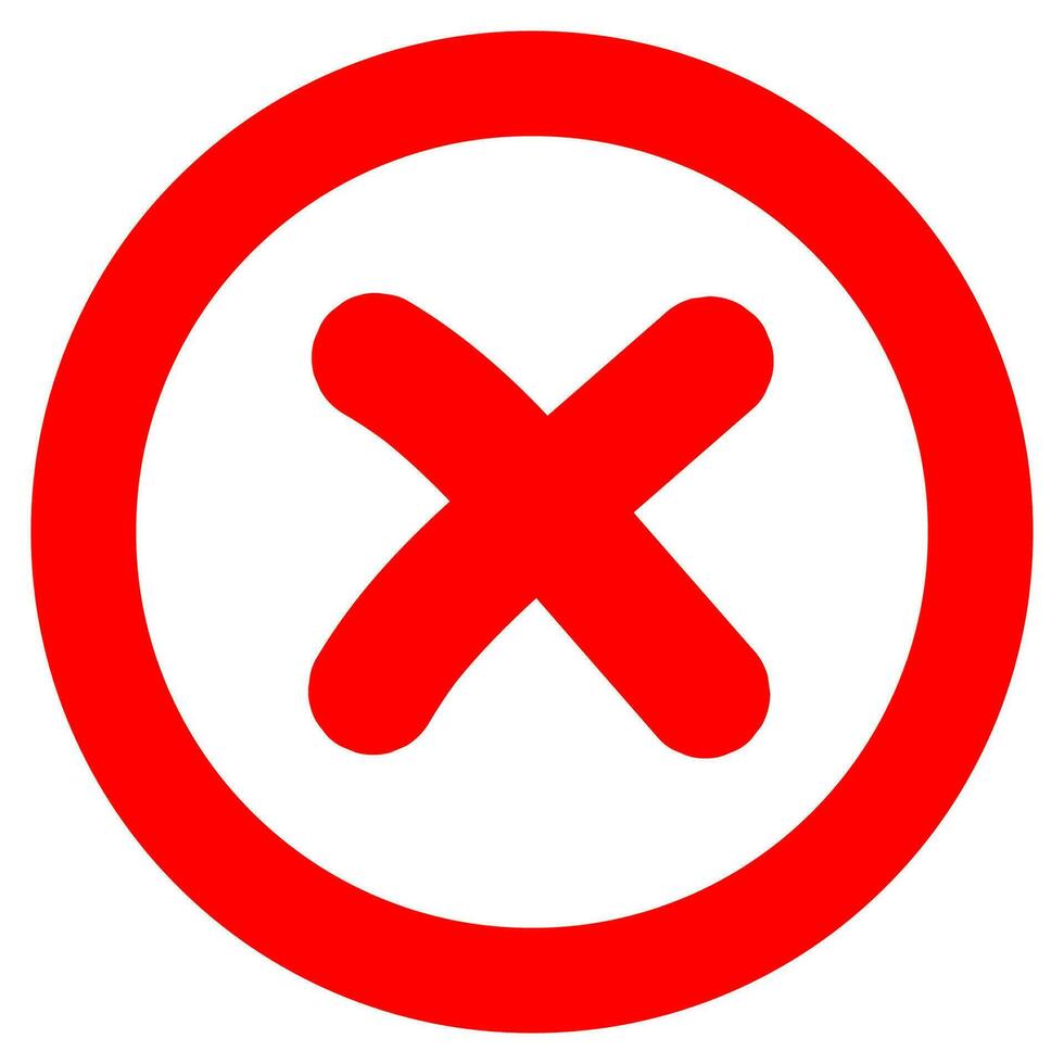 Red cross. Wrong symbol. Incorrect sign. Error in circle 28579407 ... Red cross. Wrong symbol. Incorrect sign. Error in circle 28579407 ...