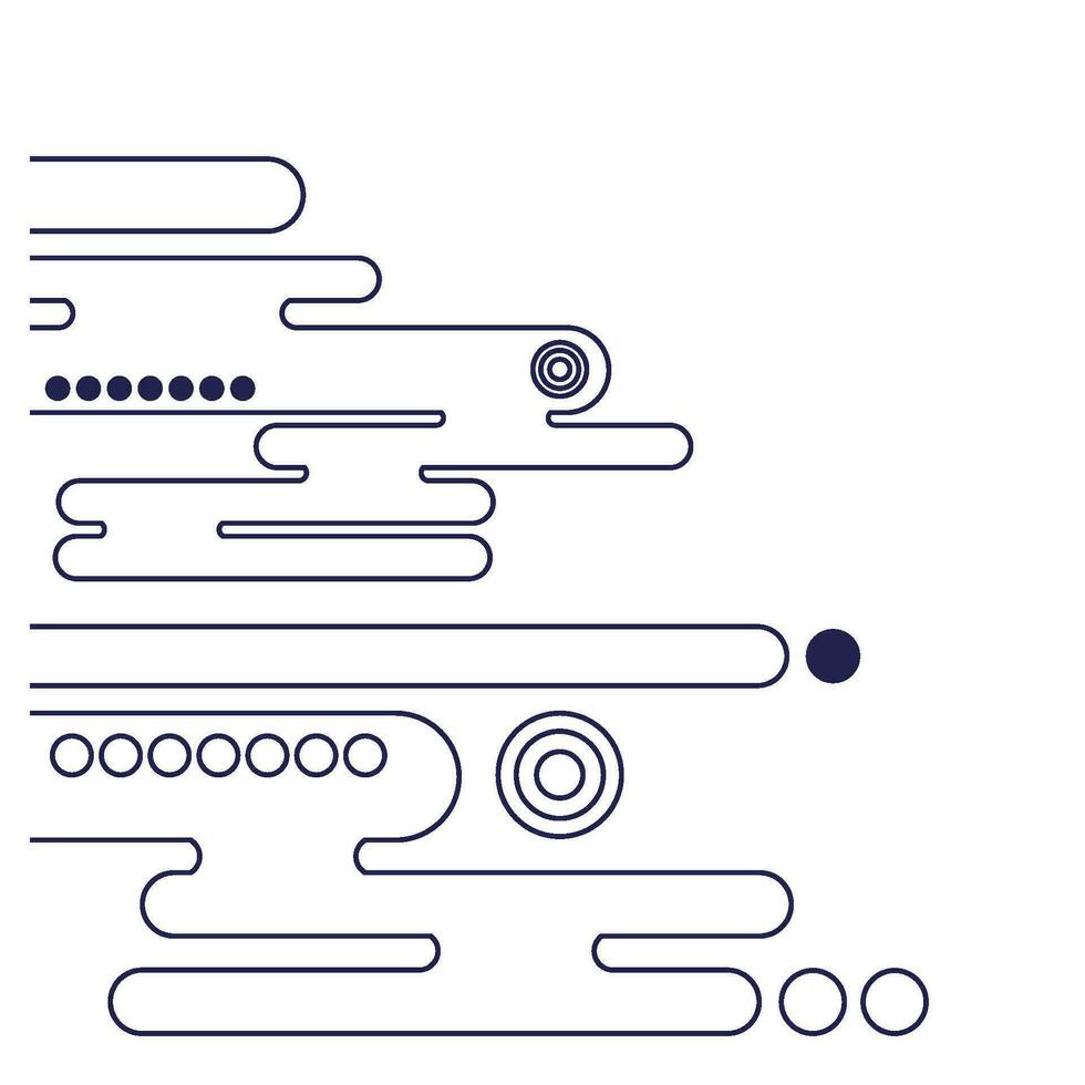 modern geometric rounded line shapes 28580623 Vector Art at Vecteezy