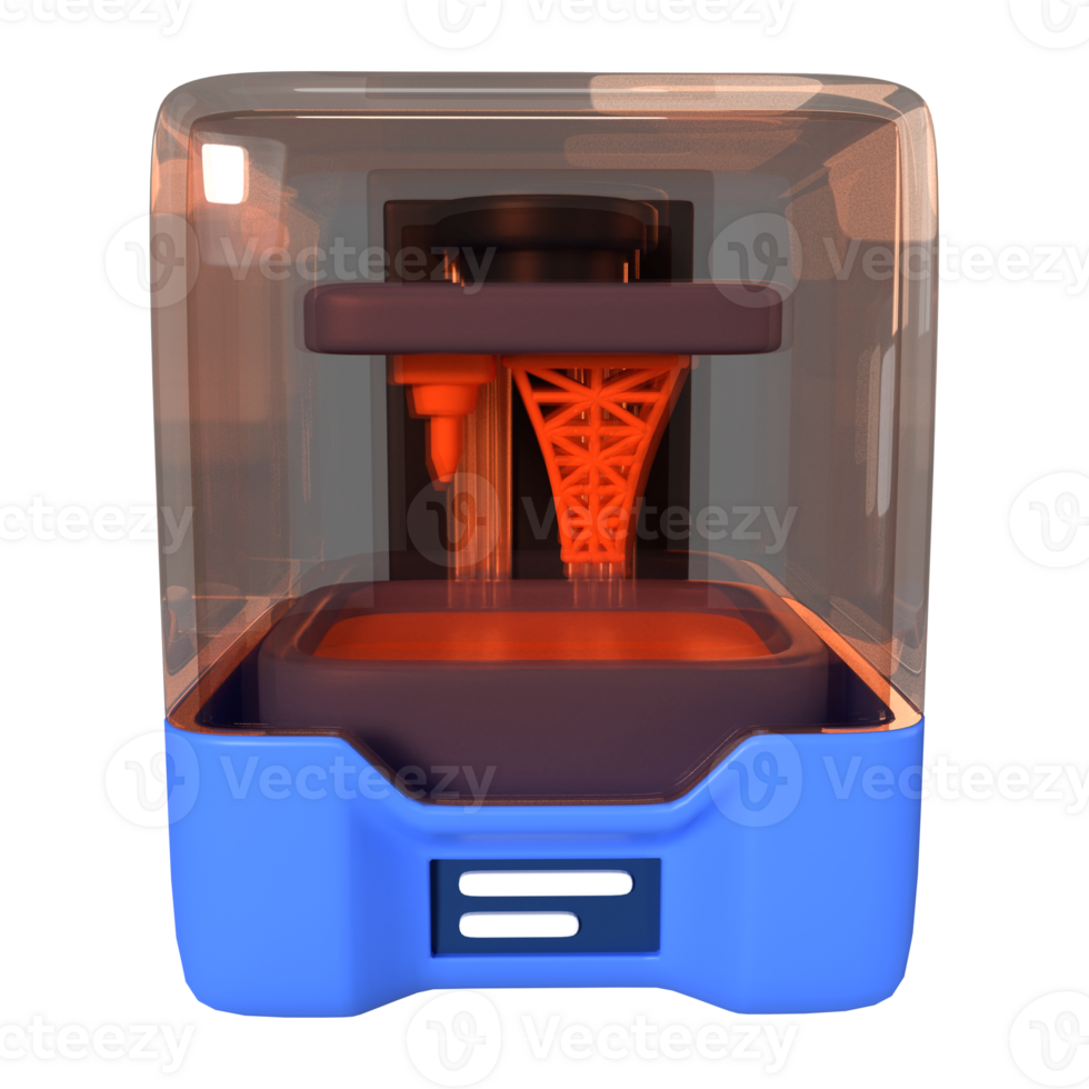 SLA 3D Printer 3D Illustration Icon 28583850 PNG