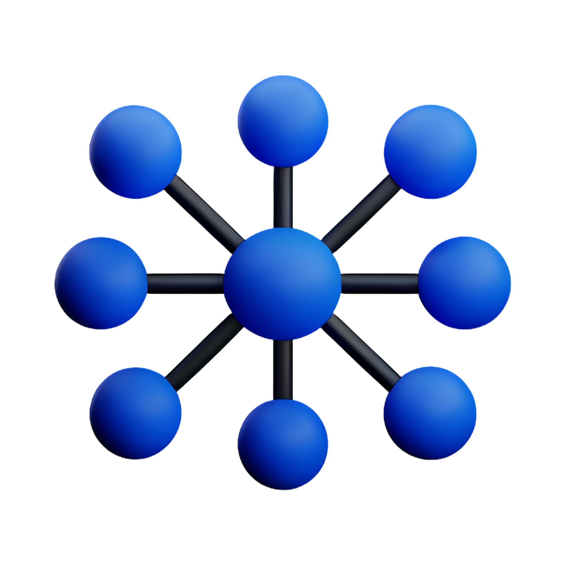 Network 3d Rendering Icon Illustration 28589462 Png