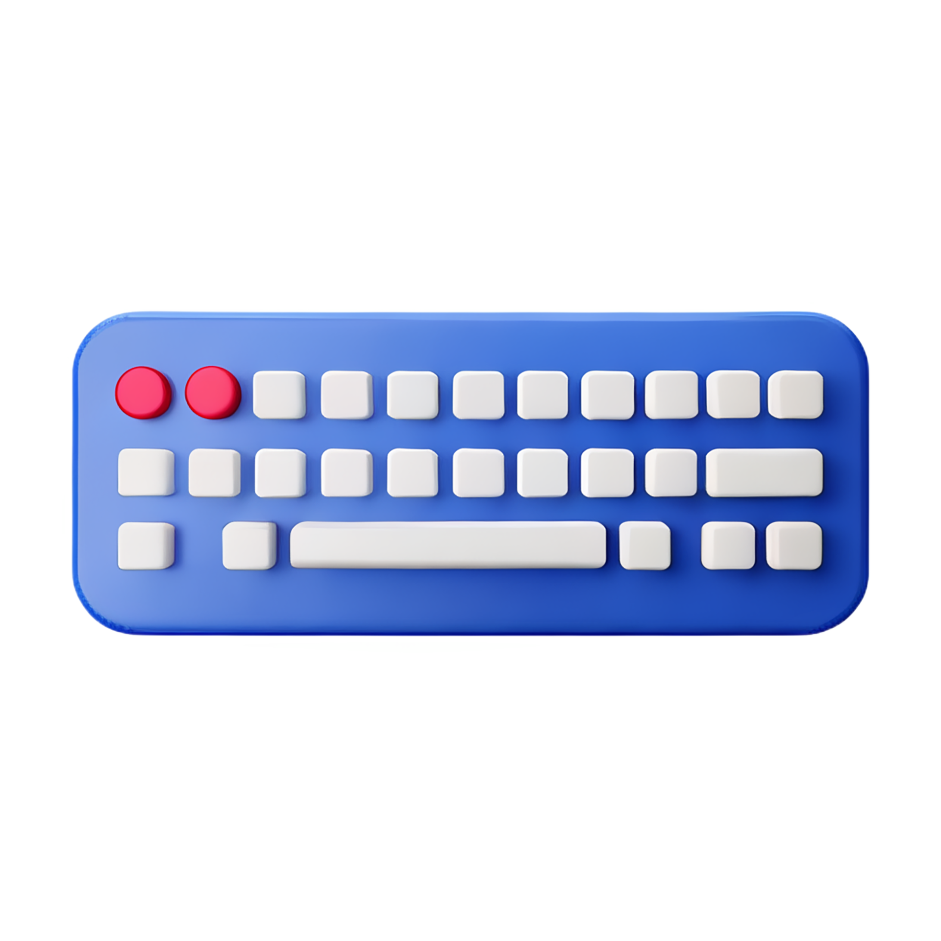 Keyboard 3d Rendering Icon Illustration 28589468 Png 2988