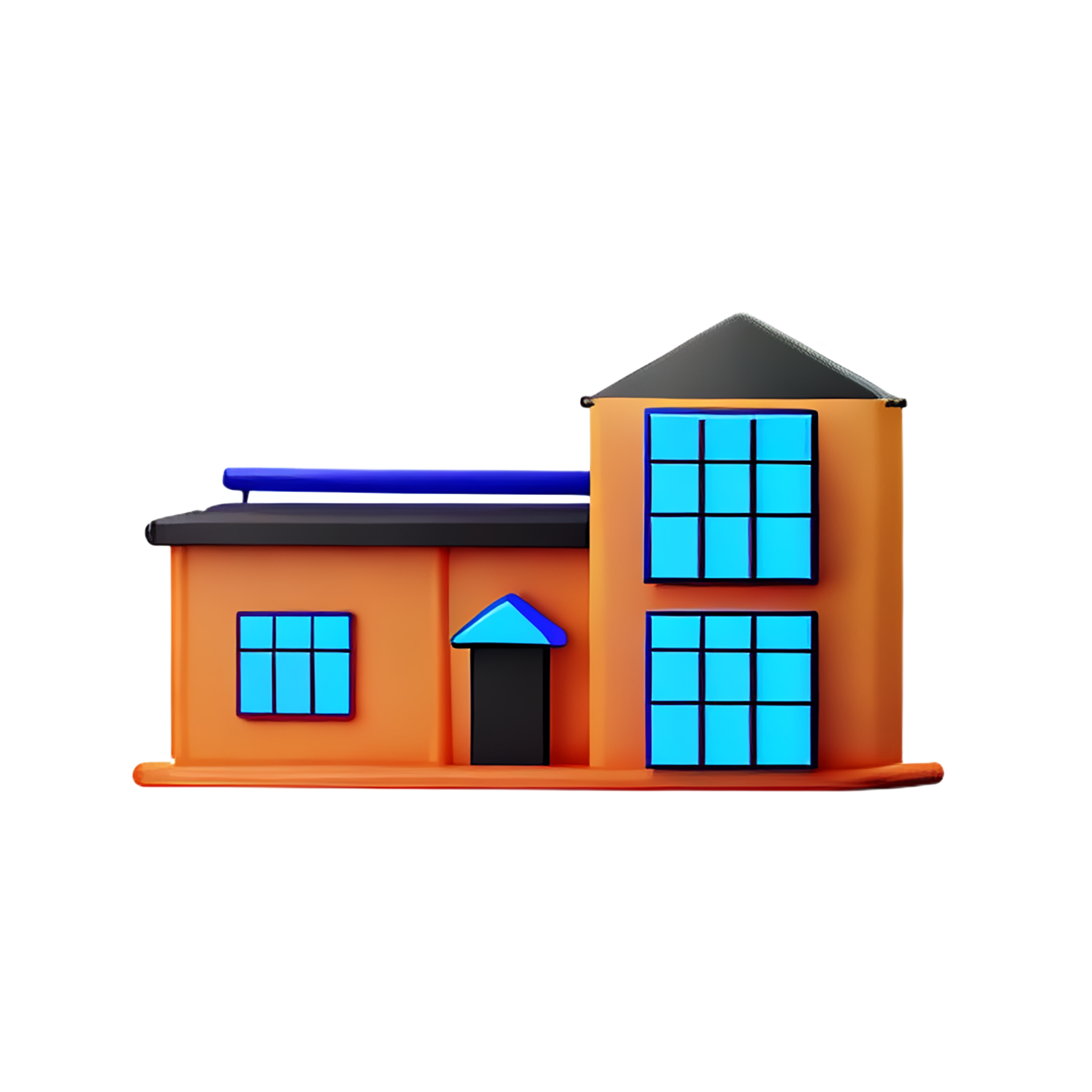 Real estate 3d rendering icon illustration 28589779 PNG Real estate 3d rendering icon illustration 28589779 PNG