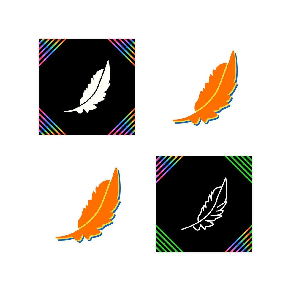 Feather Vector Icon 28590170 Vector Art at Vecteezy