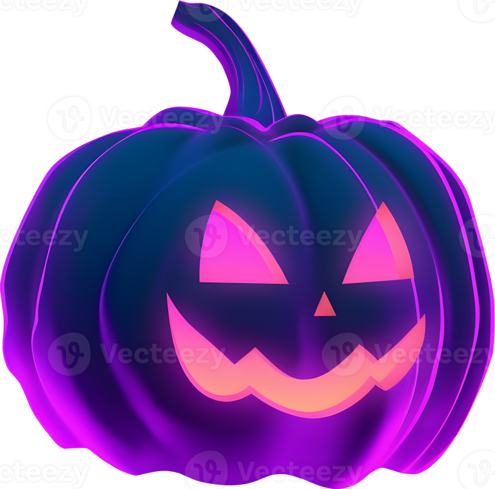 Halloween Pumpkin Jack O Lantern Ai Generated 28597522 Png