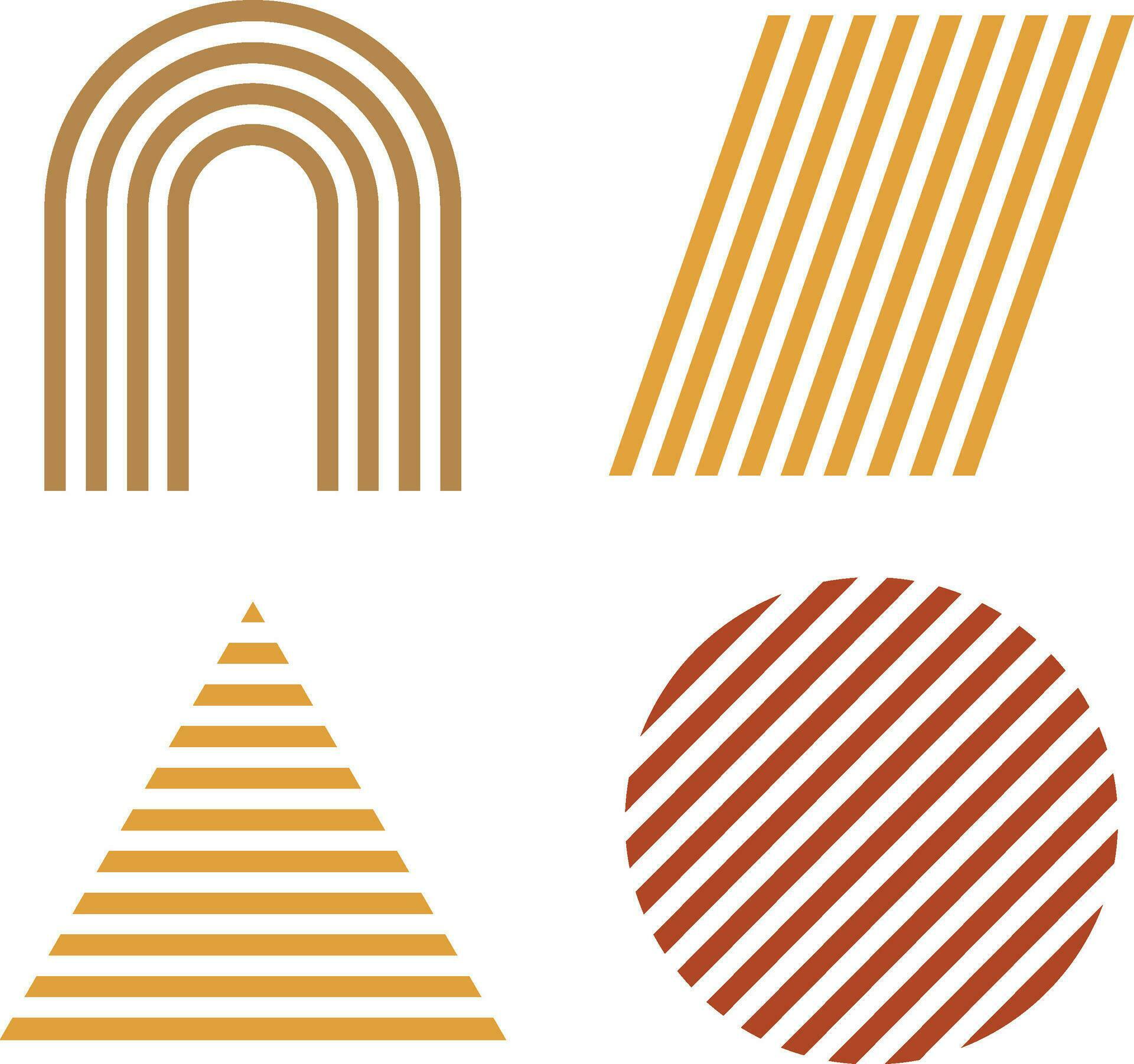 Abstract Geometric Shape. Simple Pattern. Vector Illustration 28600006 ...