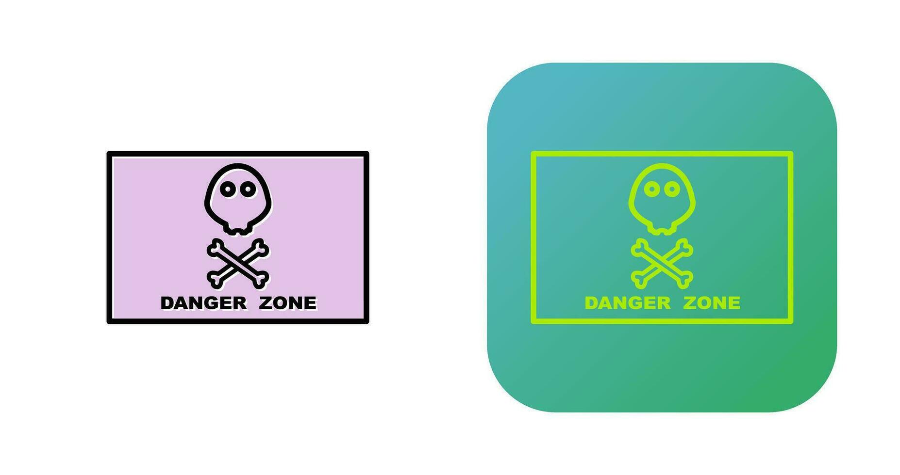 Danger Zone Vector Icon 28602137 Vector Art At Vecteezy