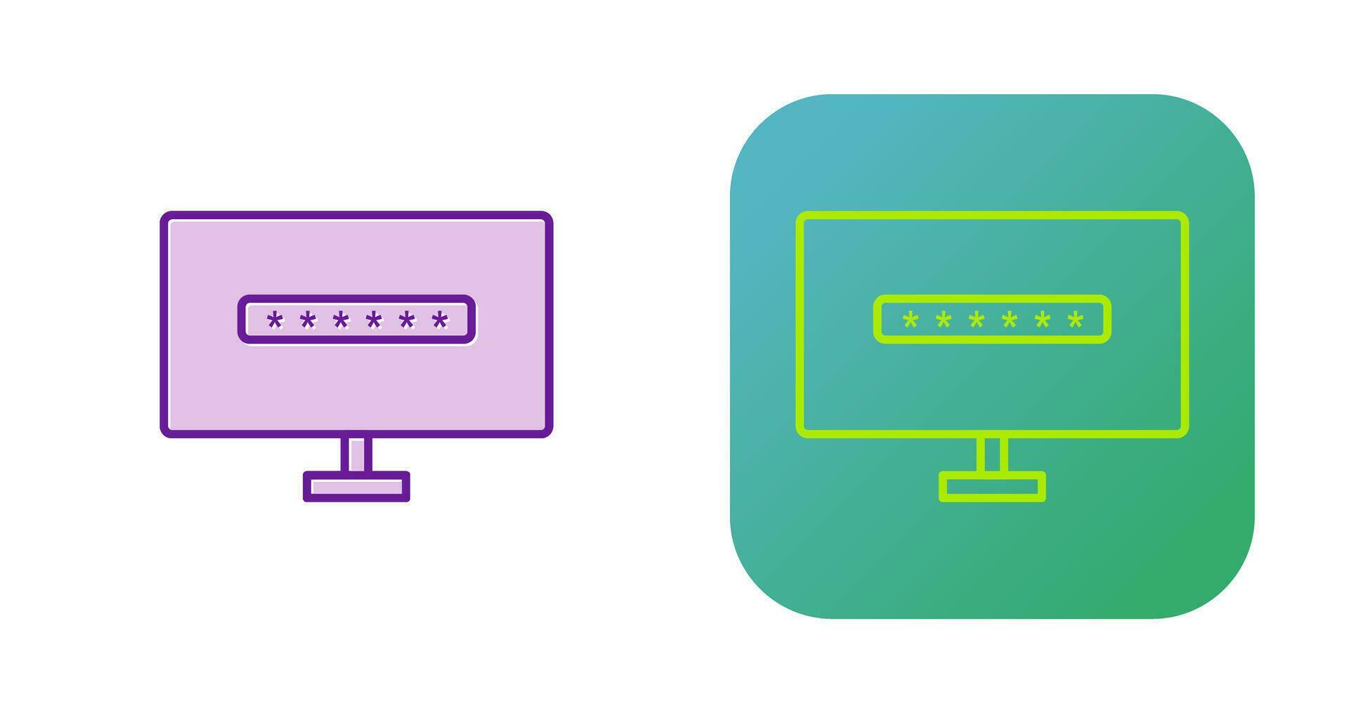 System Password Vector Icon 28602211 Vector Art At Vecteezy