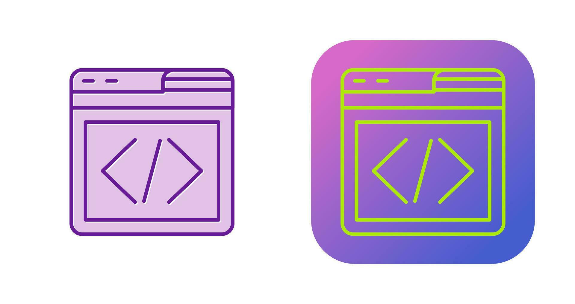 Web Programing Vector Icon 28603187 Vector Art at Vecteezy