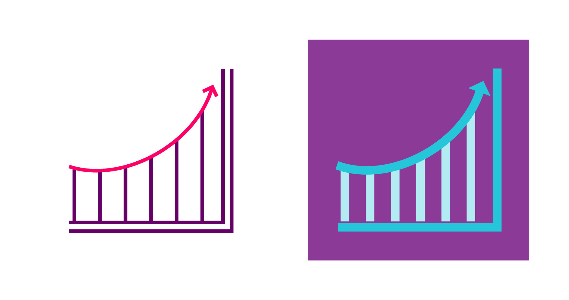 Increasing Graph Vector Icon 28605446 Vector Art at Vecteezy