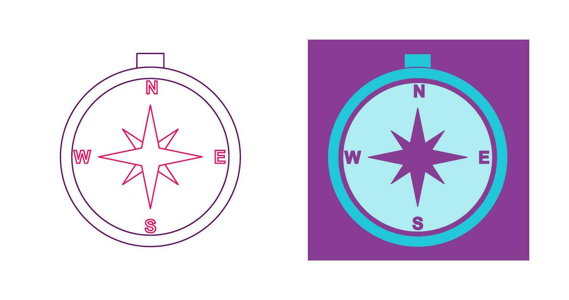 Compass Vector Icon 28605627 Vector Art At Vecteezy