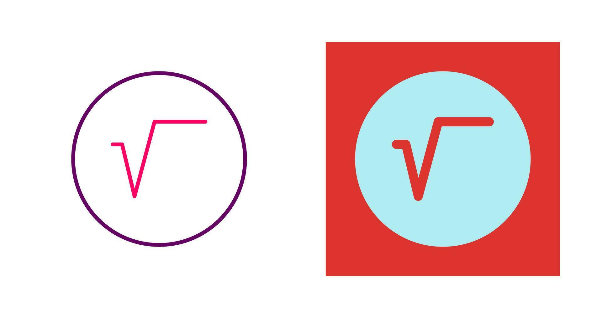 Square Root Symbol Vector Icon 28606508 Vector Art At Vecteezy