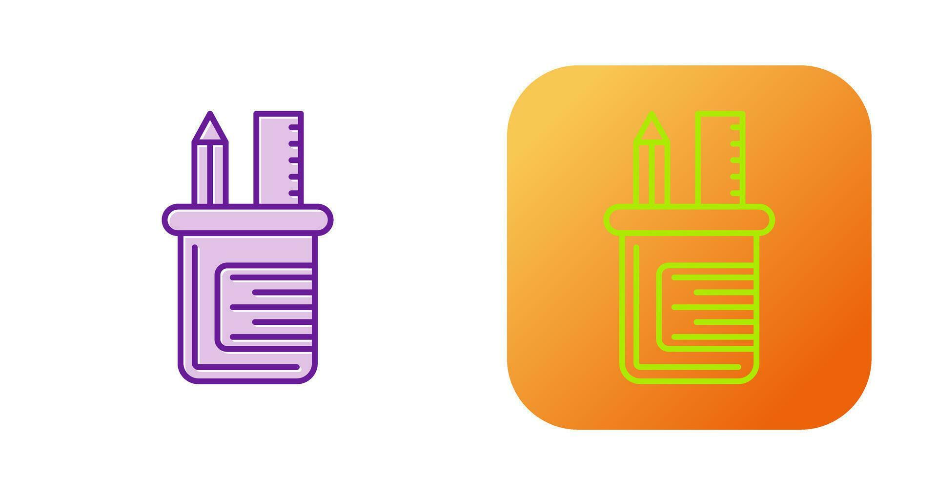 Pencil Stand Vector Icon 28607511 Vector Art at Vecteezy