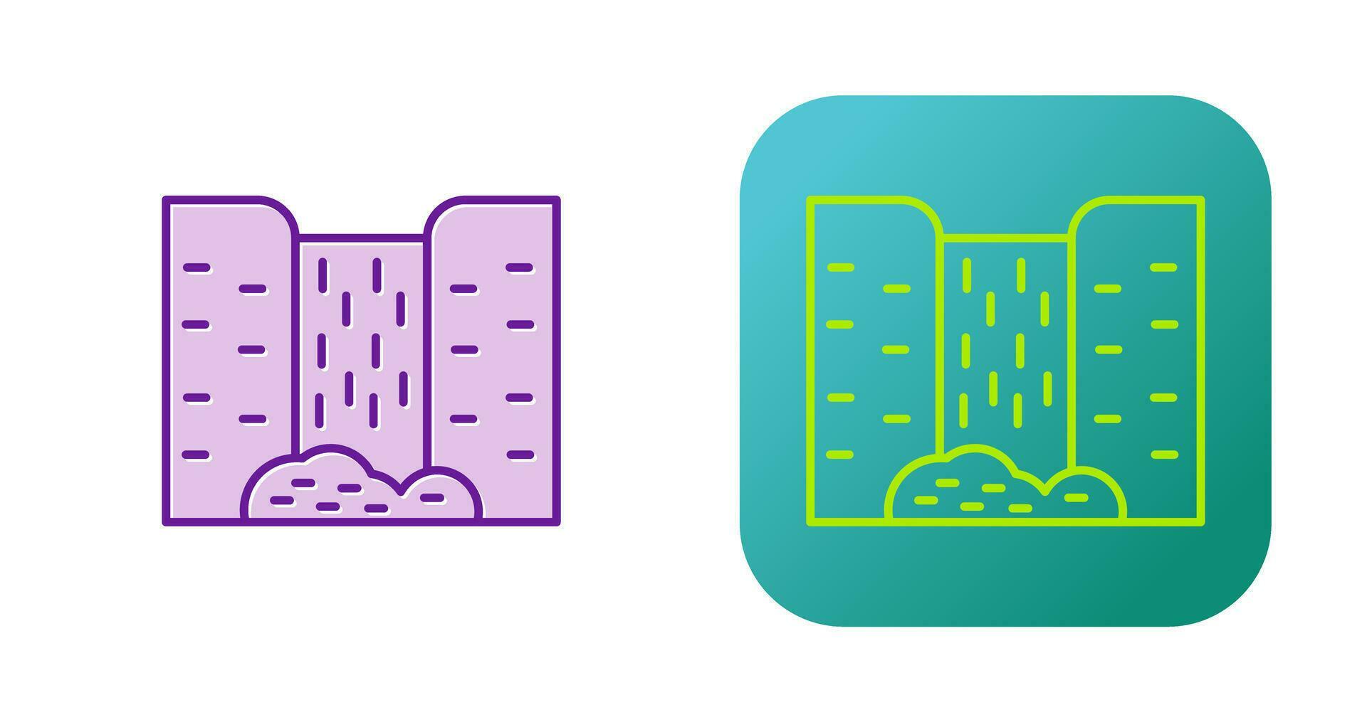 Waterfall Vector Icon 28607515 Vector Art at Vecteezy