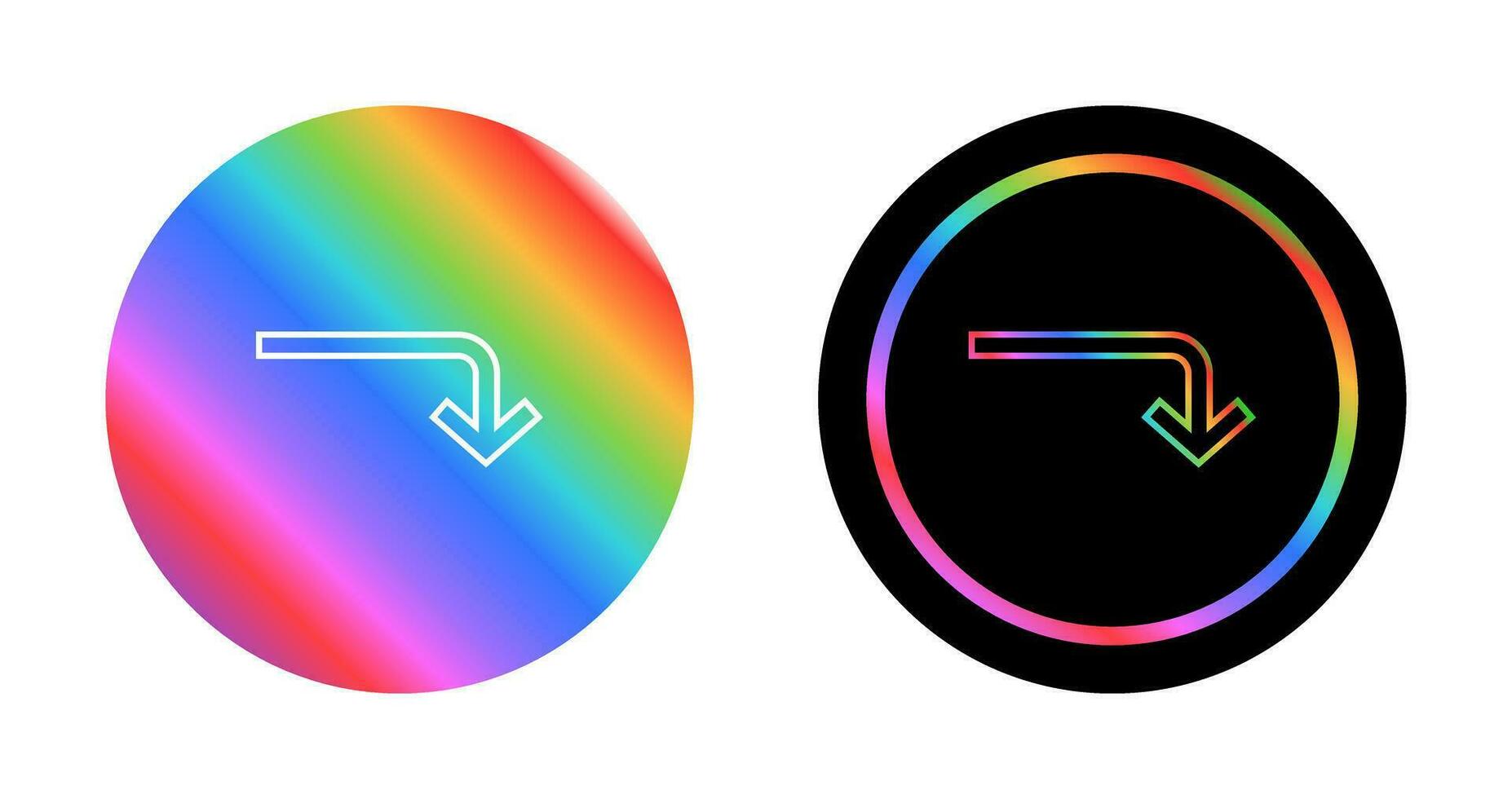 Turn Down Vector Icon 28607918 Vector Art at Vecteezy