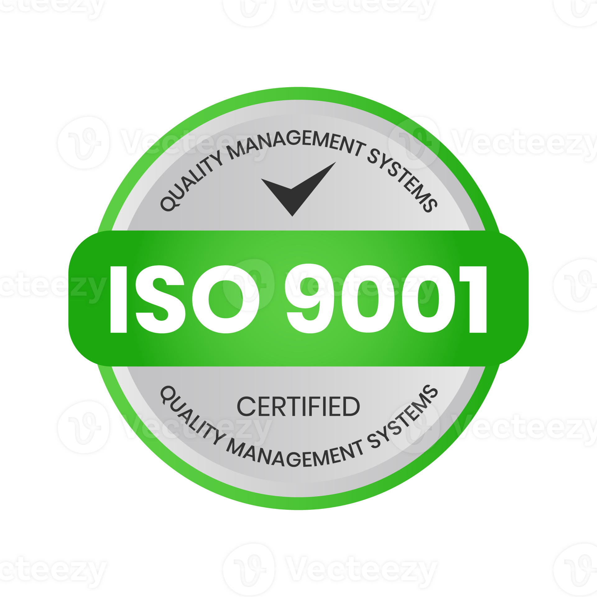 ISO 9001 Certified Rubber Stamp, Badge, Label, Logo, QMS Standard, International Quality ...