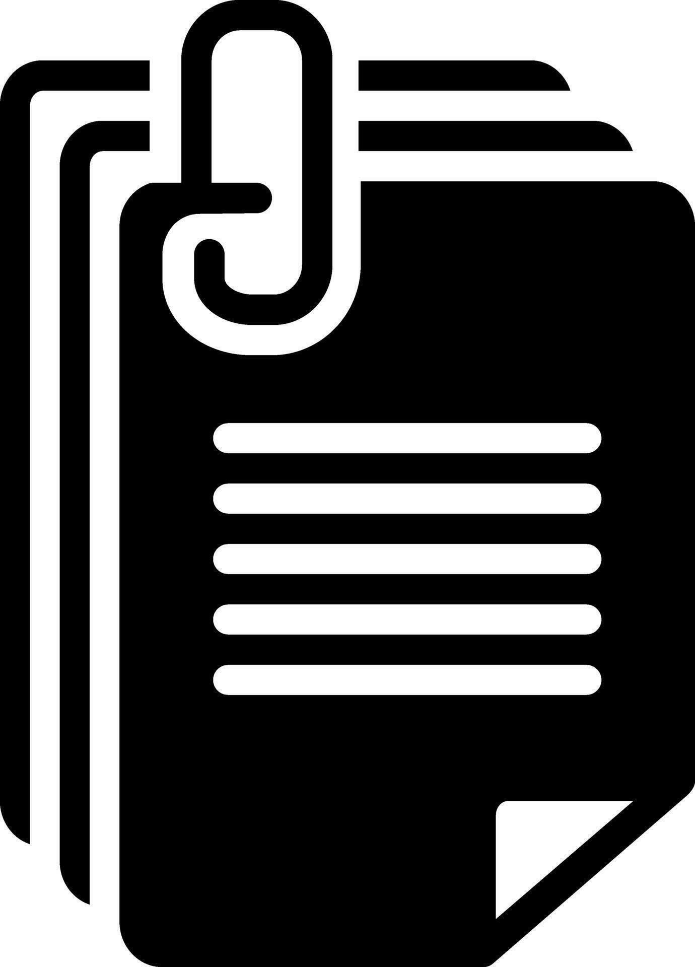 solid icon for document 28621924 Vector Art at Vecteezy