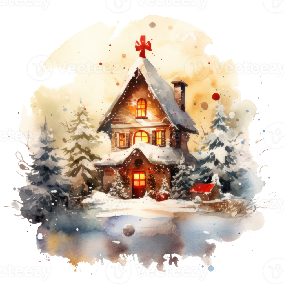 Watercolor Christmas clipart 28622474 PNG