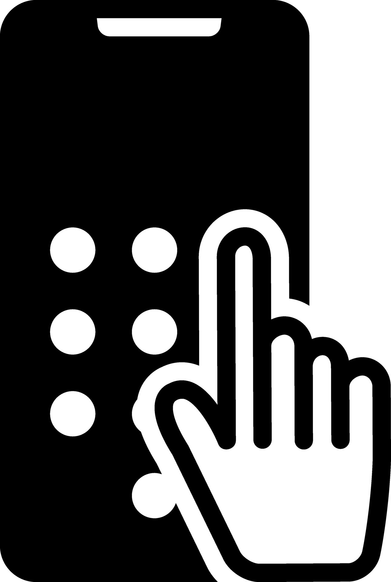 solid icon for dial 28622522 Vector Art at Vecteezy