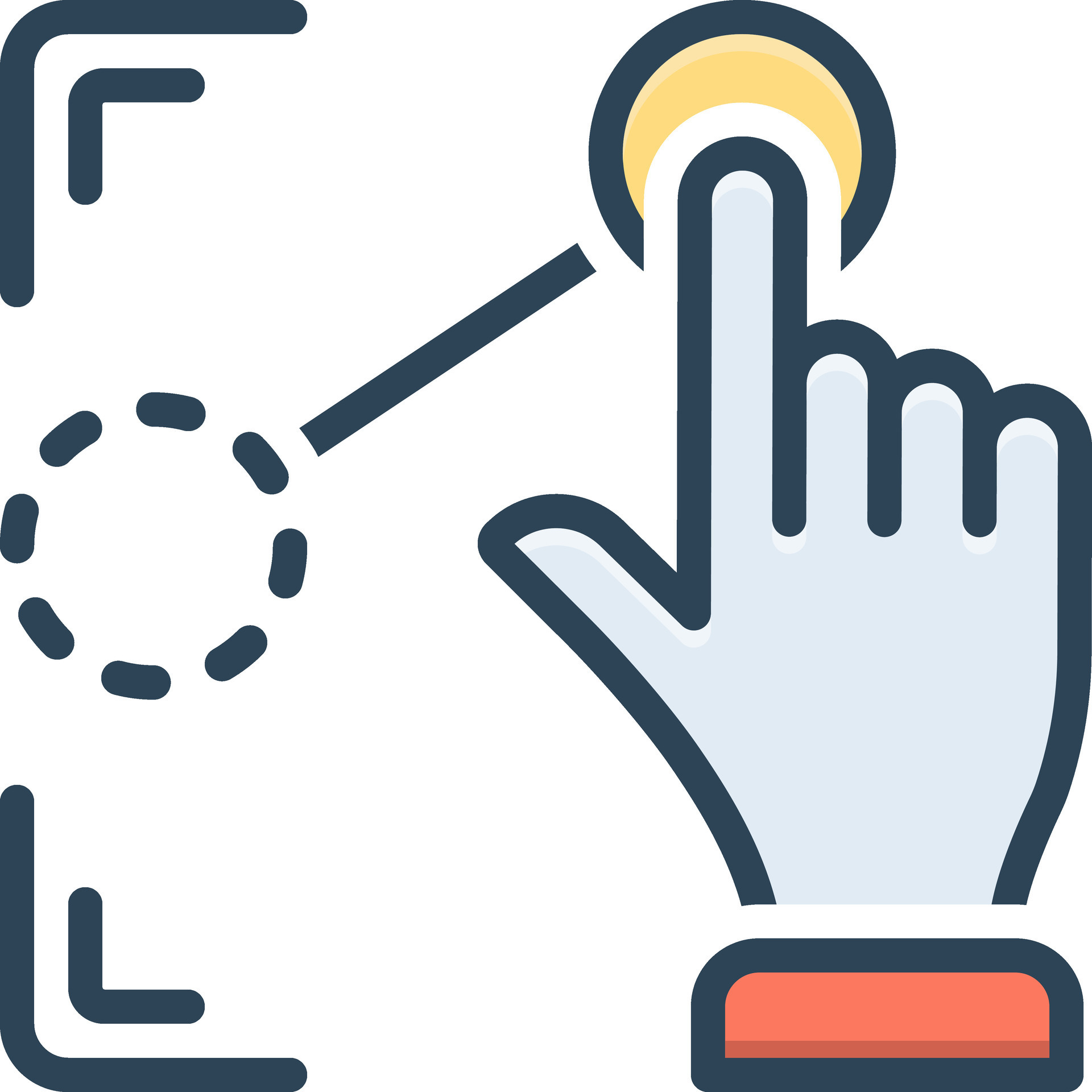 color icon for drag 28622967 Vector Art at Vecteezy