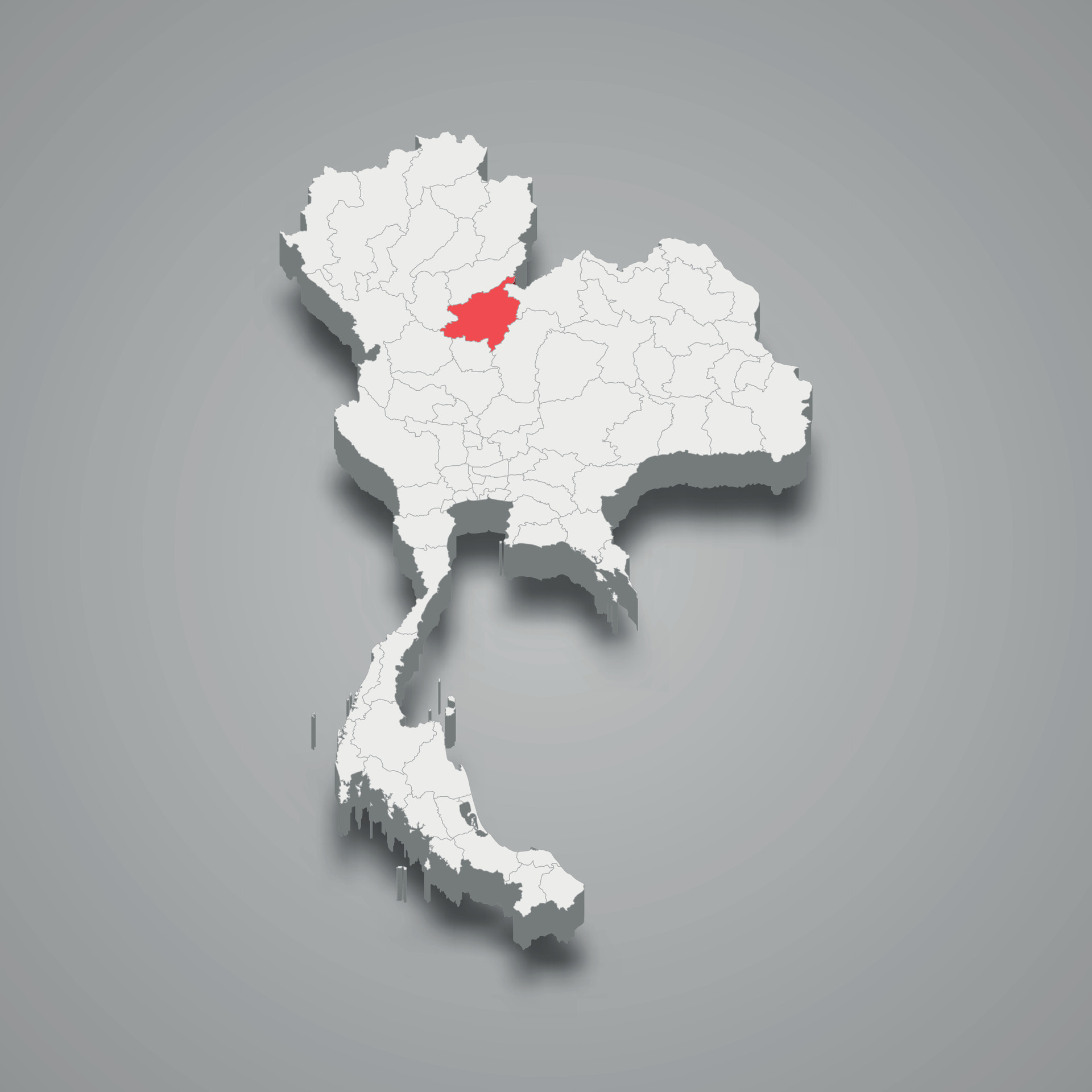 Phitsanulok province location Thailand 3d map 28623060 Vector Art at ... Phitsanulok province location Thailand 3d map 28623060 Vector Art at ...