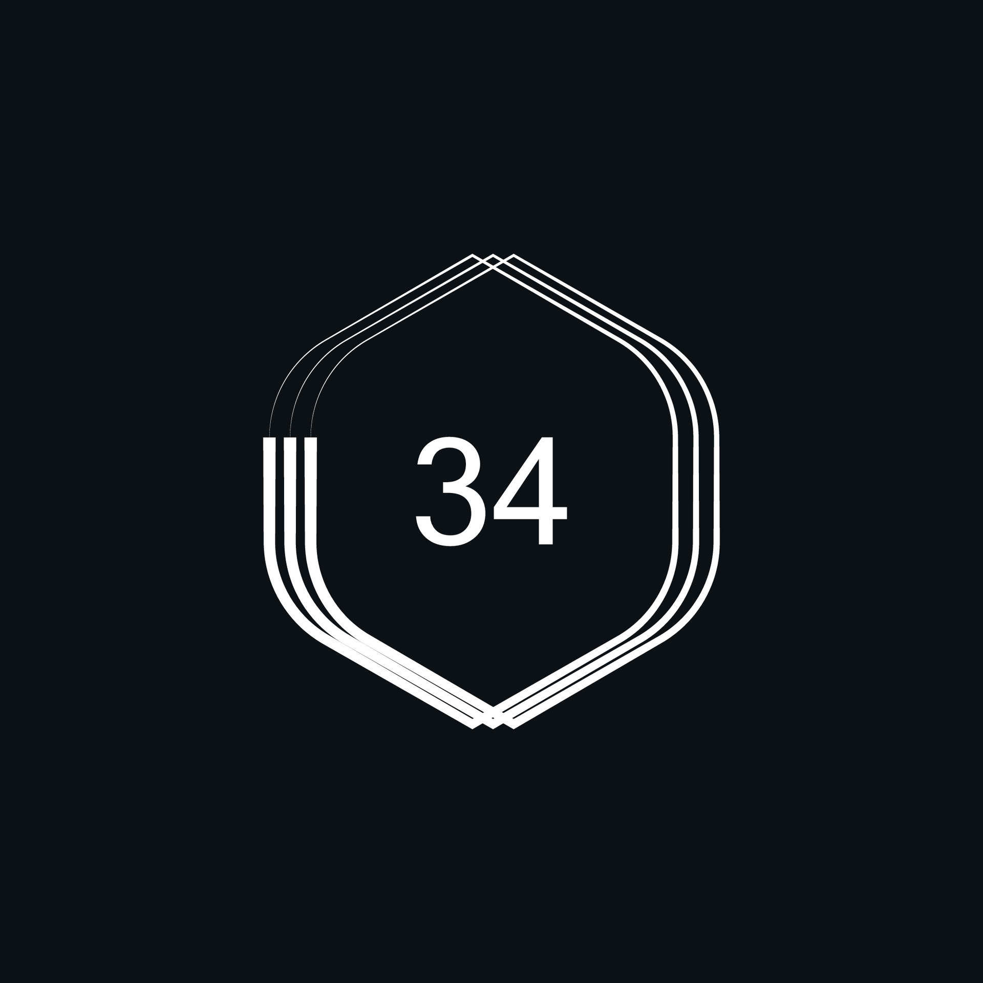 Number logo design template 28624043 Vector Art at Vecteezy