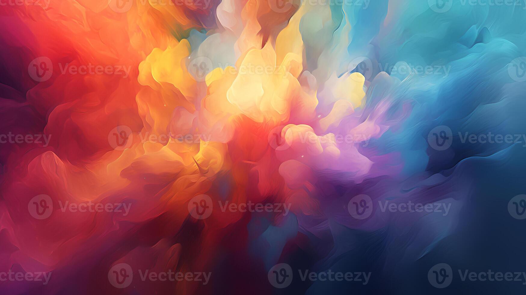 Abstract gradient color background. Generative AI 28624853 Stock Photo ...