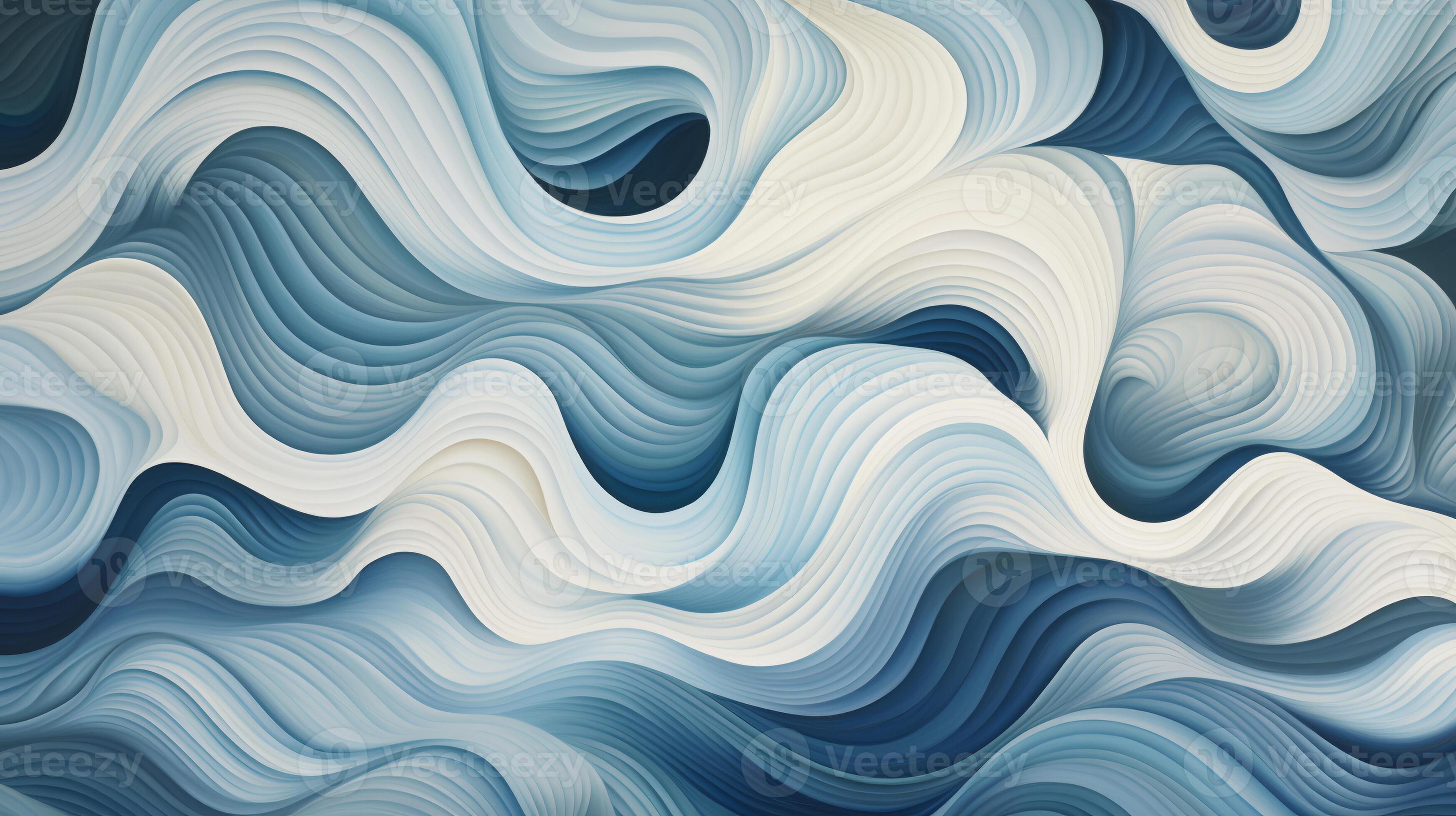 Abstract background of wave patterns. Generative AI 28625124 Stock ...