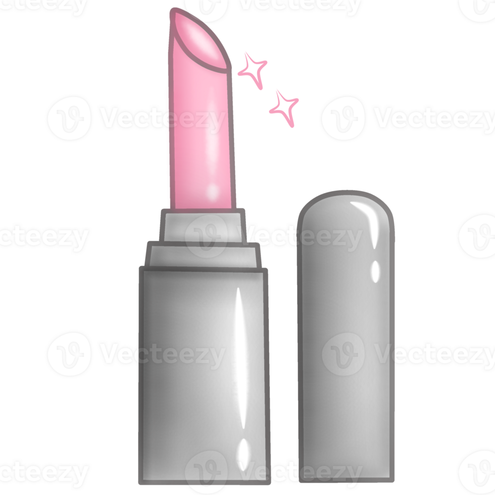Illustration Of Pink Lipstick 28629402 Png