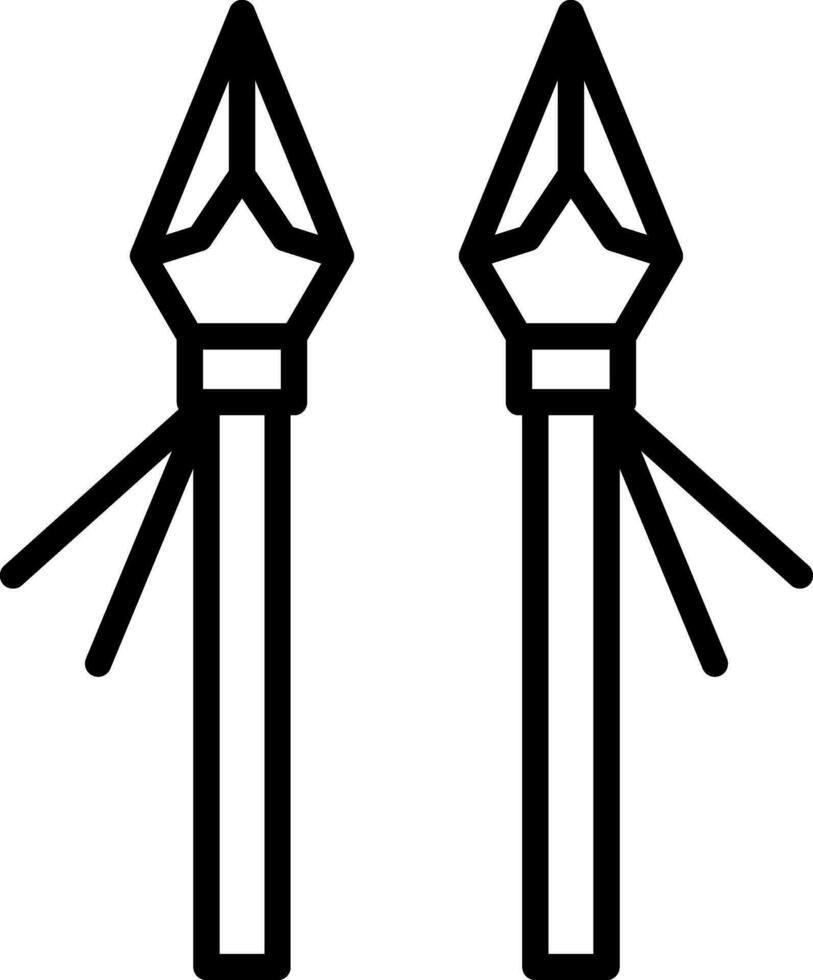Spear Vector Icon Design 28629896 Vector Art At Vecteezy