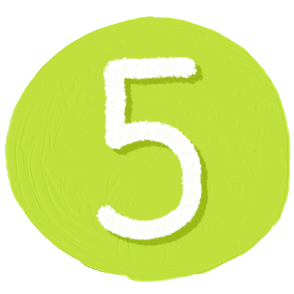 Number 5 In A Green Circle 28631006 PNG number-5-in-a-green-circle-28631006-png