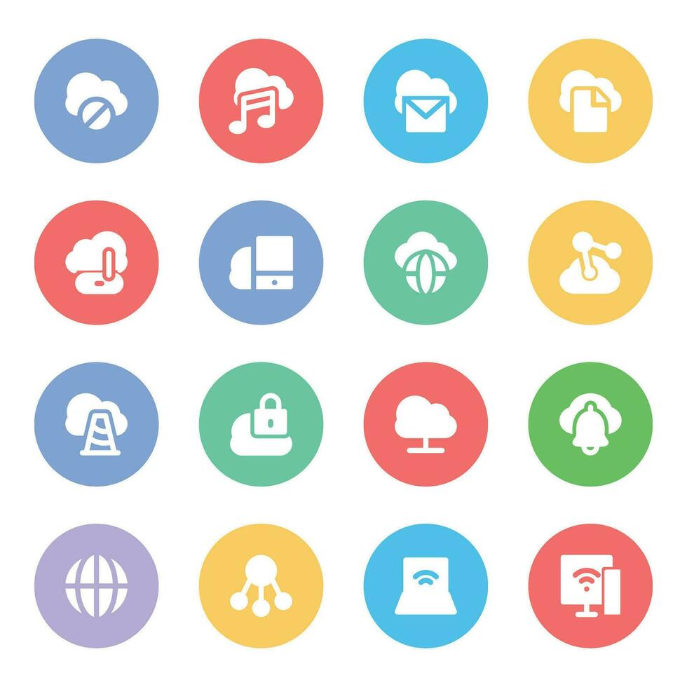Set of Cloud Hosting Flat Icons 28632508 Vector Art at Vecteezy Set of Cloud Hosting Flat Icons 28632508 Vector Art at Vecteezy